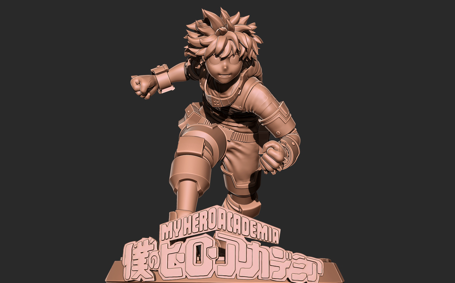 Izuku Midoriya - My Hero academia 3D print model | 3D models download ...