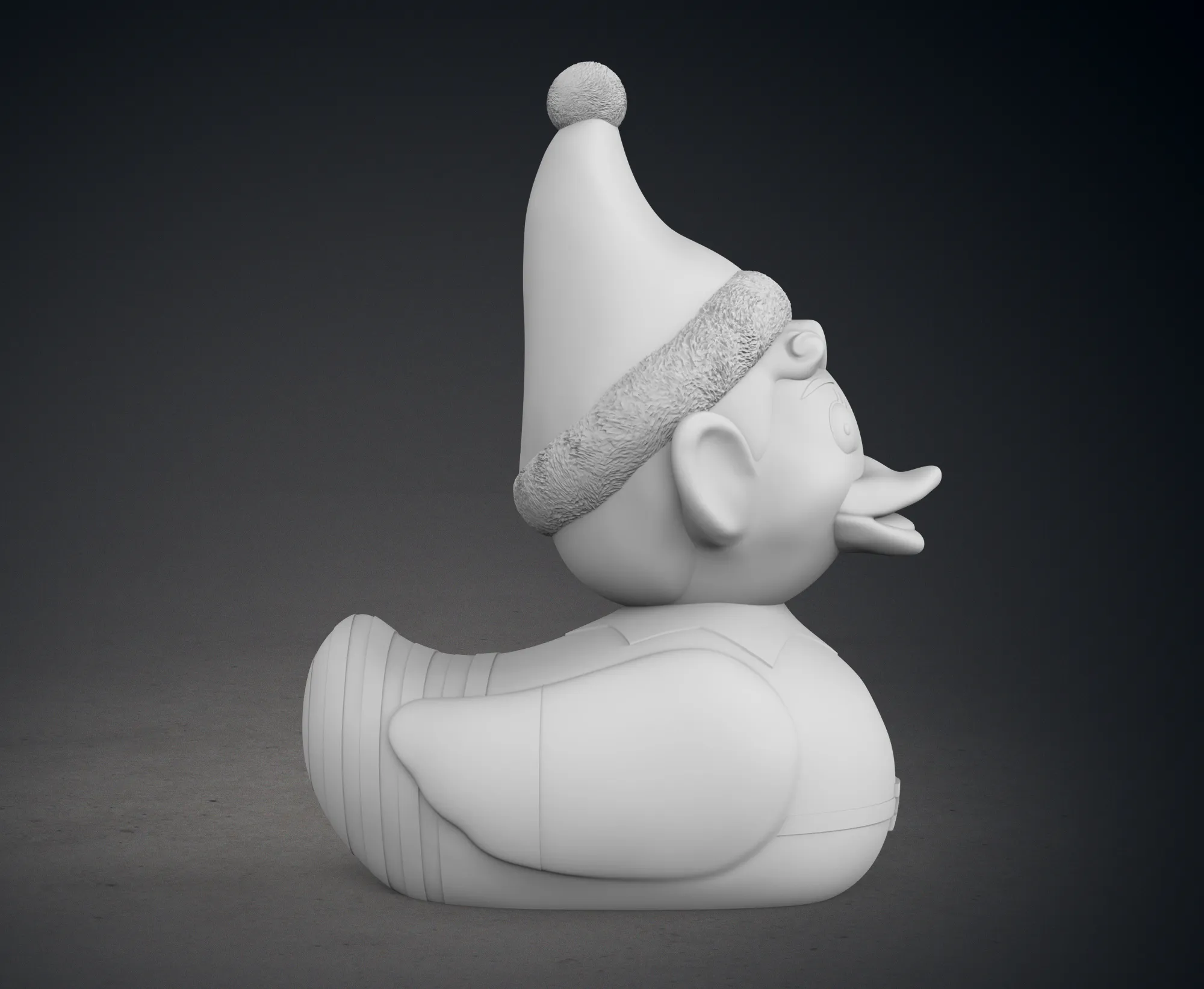 Other STL Download - Cute Elf on a Shelf Rubber Duckby César_Cruz