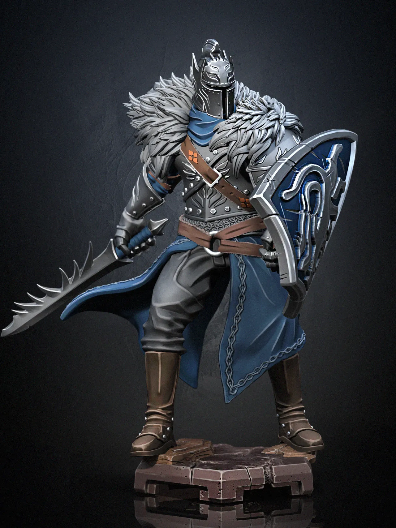 Other STL Download - Griff the Knight - Faraam Beast Setby Dragun Studios