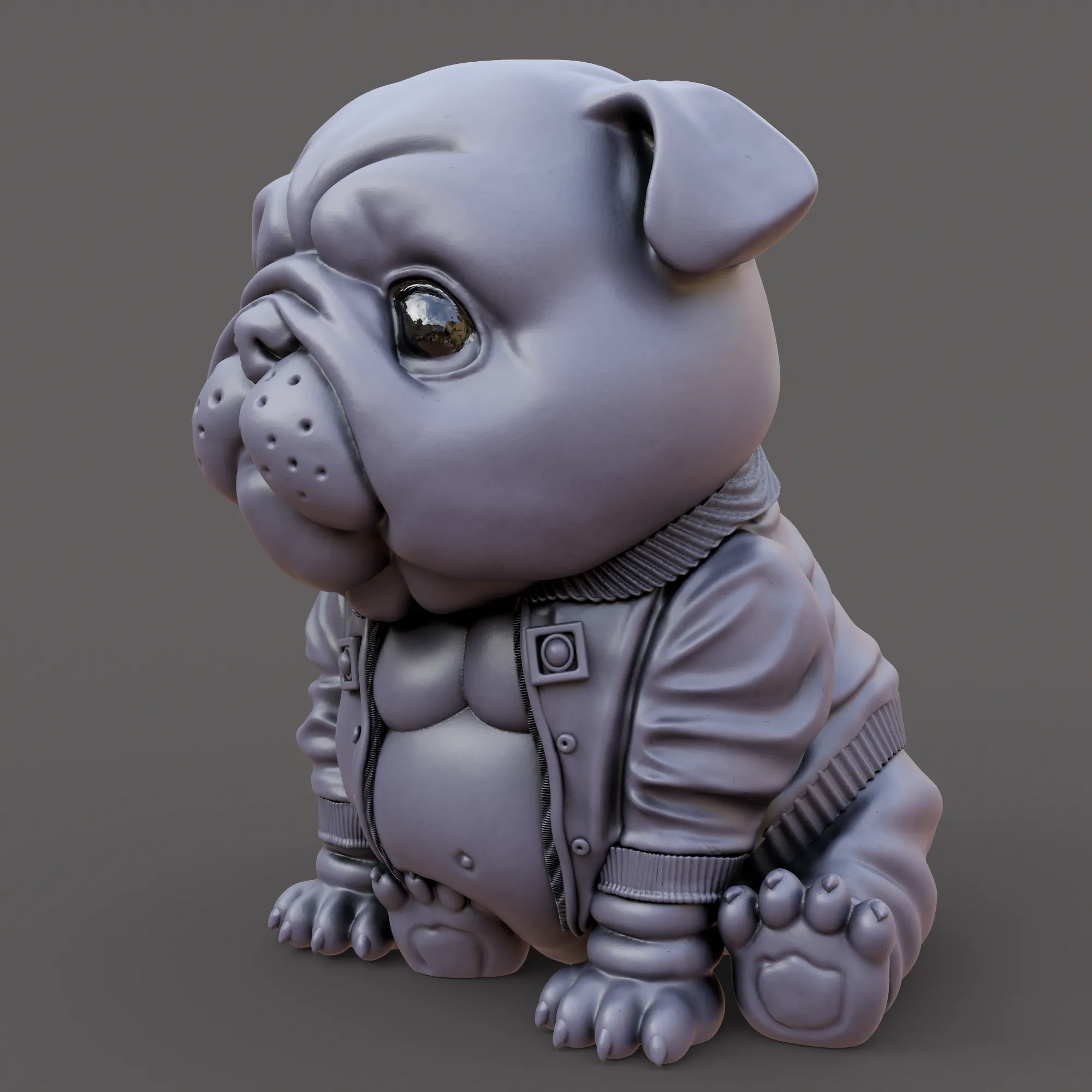 BABY BULLDOG | 3D models download | Creality Cloud
