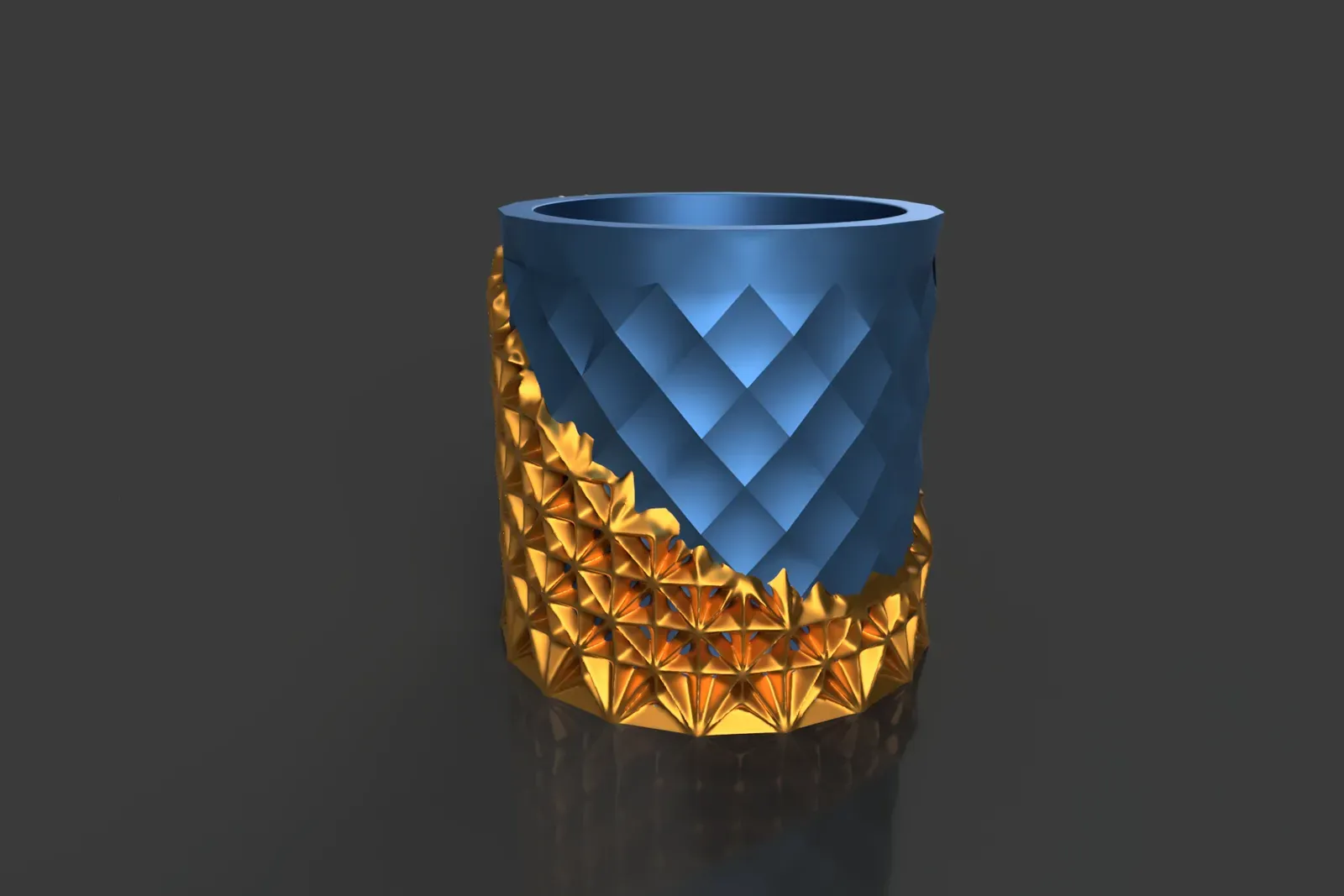 Home Decorations & Ornaments STL Download - Molten wax planterby MELS ...