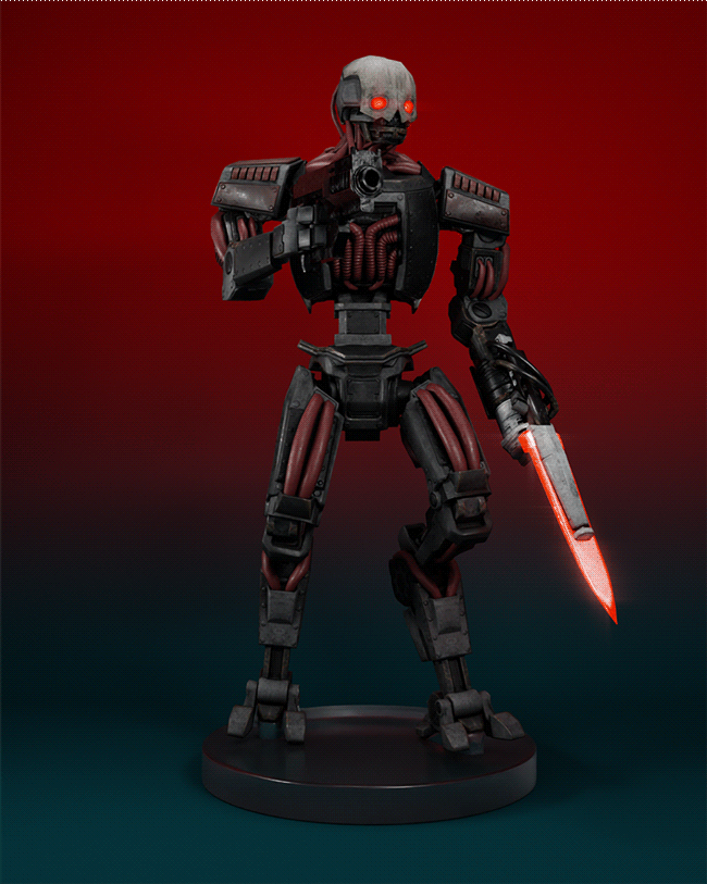 AUTOMATON COMMANDER | HELLDIVER 2 | 3D PRINTABLE FIGURINE | 3D models ...