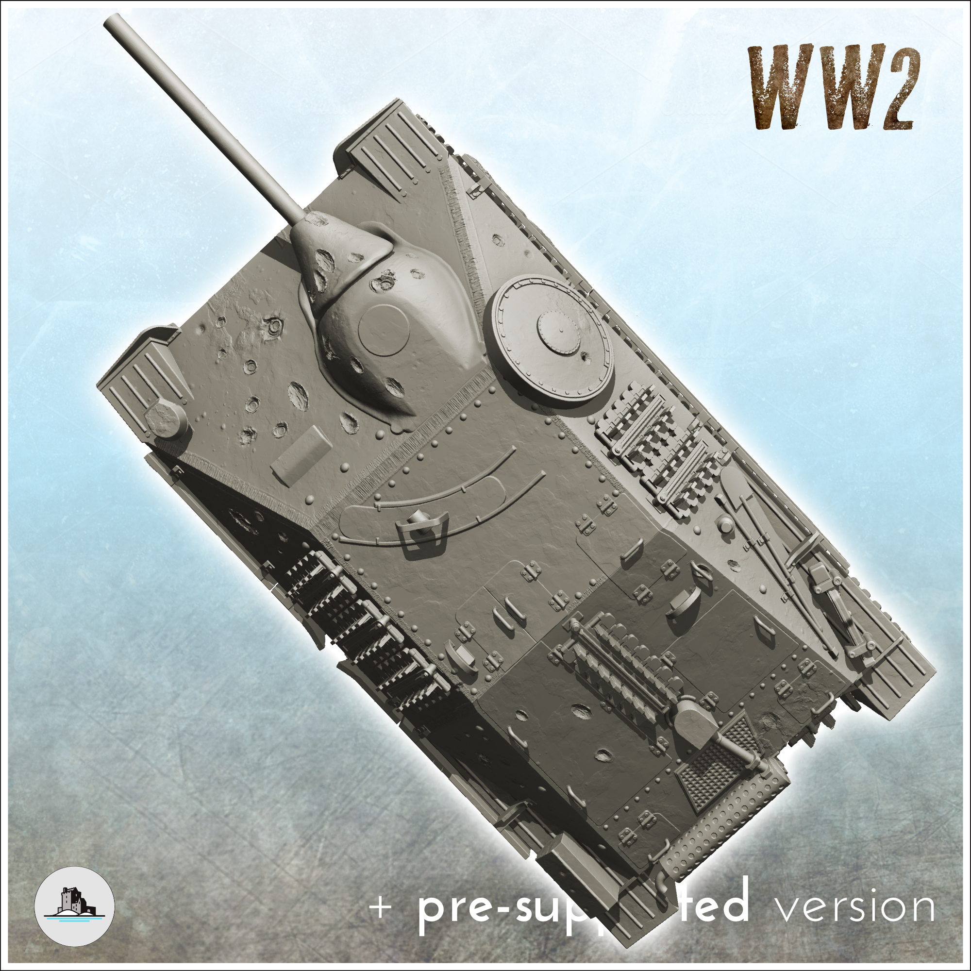 Jagdpanzer 38(t) Hetzer - WW2 German Flames War Bolt Action | 3D models ...