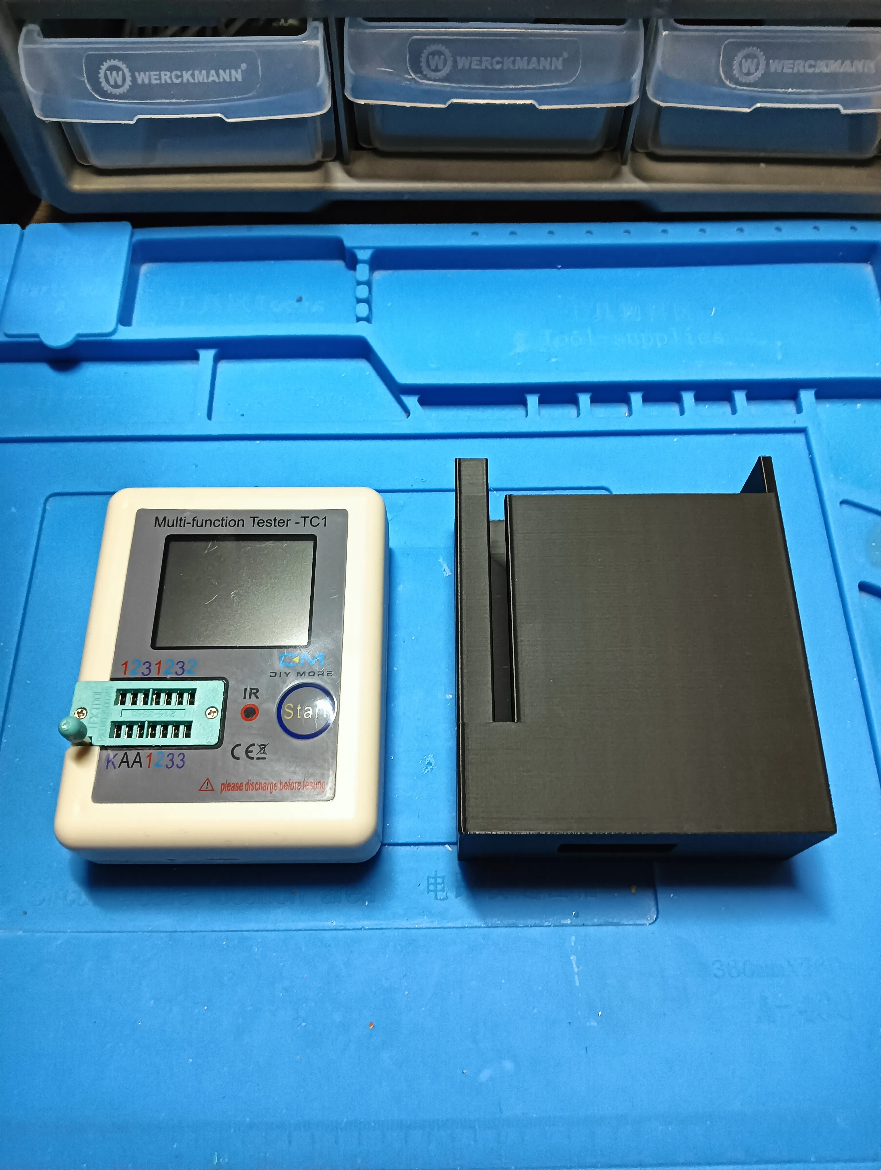3D Printer Files | 3MF File | Component Tester Wall Holder (TC1 ...