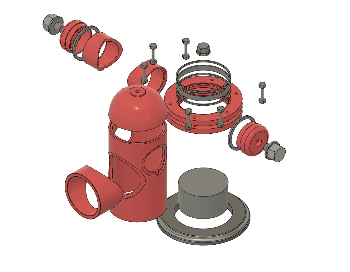 Free Other STL Download - Fire hydrant bird house - Casa uccellini a ...