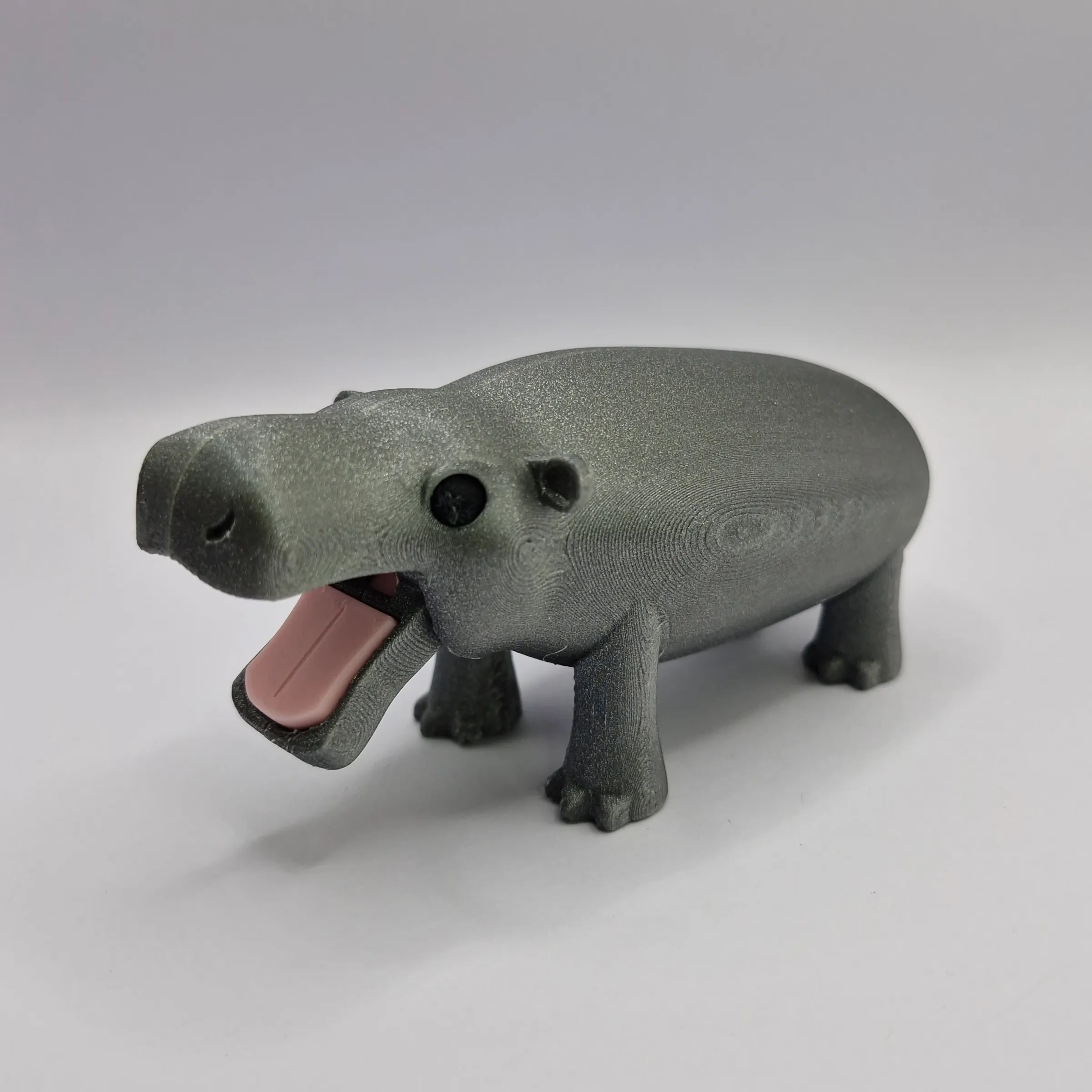 Other STL Download - Biting Hippo Kit - Spring Action Mouthby Kwerkshop