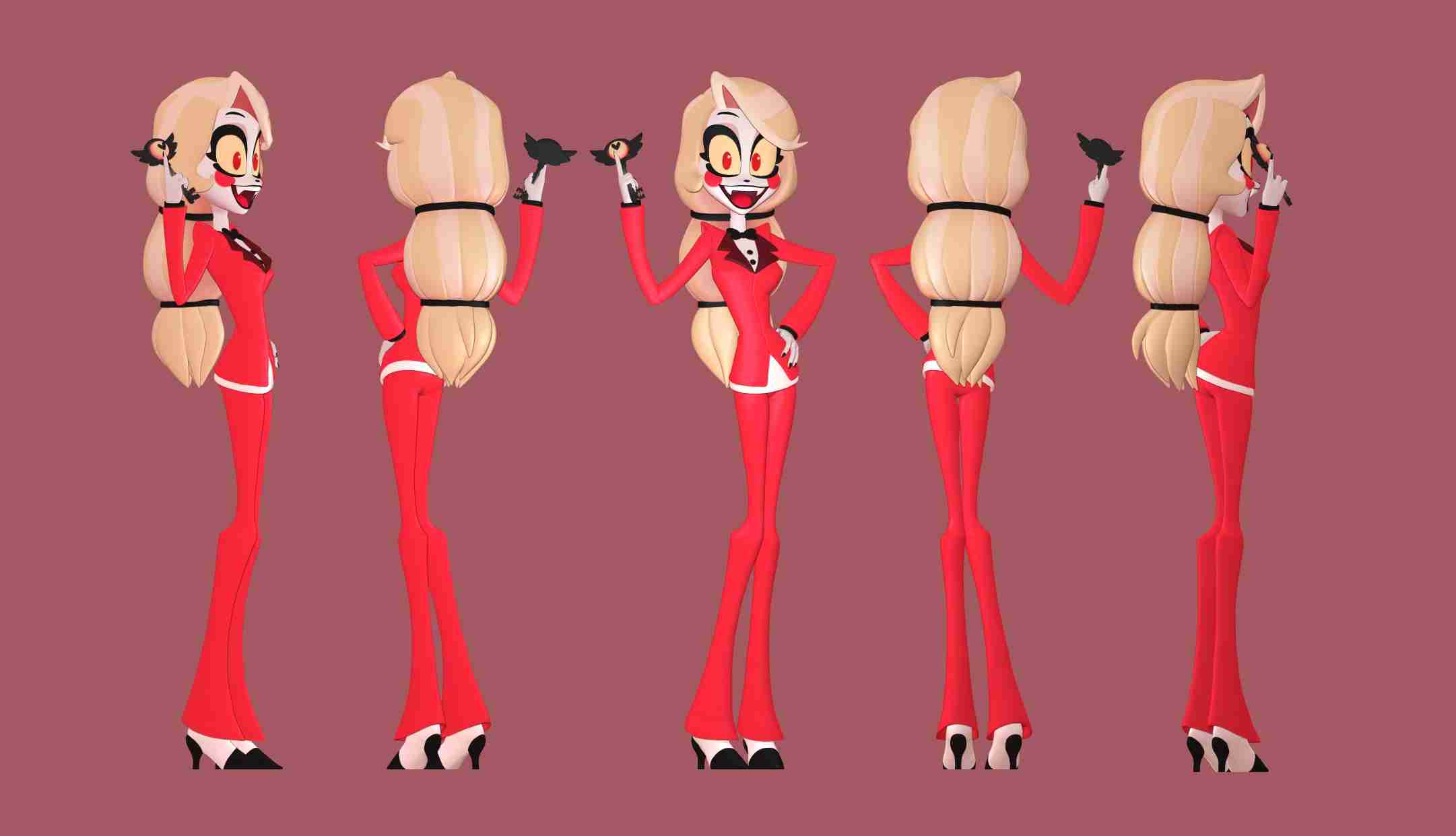 Charlie Hazbin Hotel 3D Models Download Creality Cloud Charlie Hazbin Hotel 3D Models Download Creality Cloud