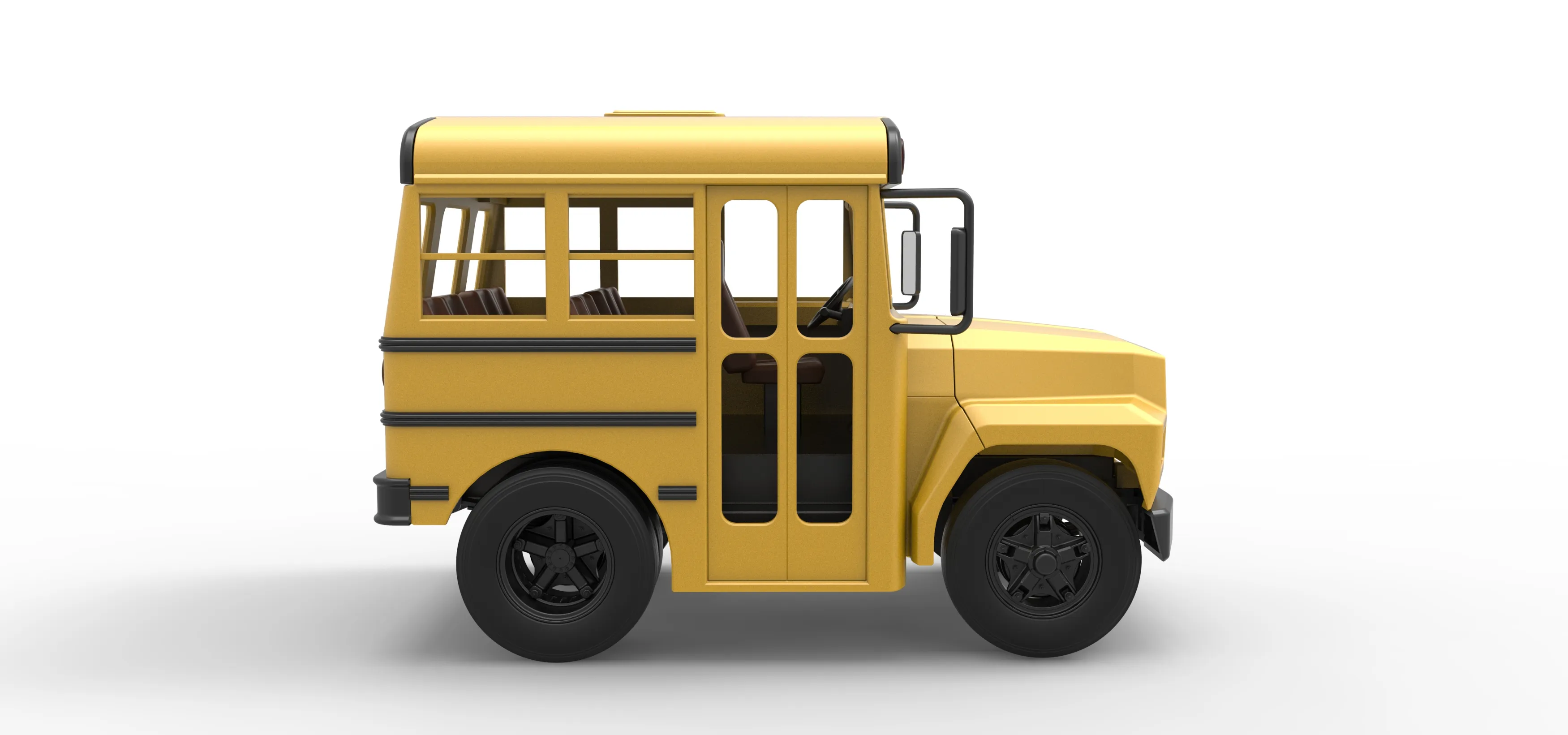 Other STL Download - Fun short School bus Scale 1:25by 3DTechDesign