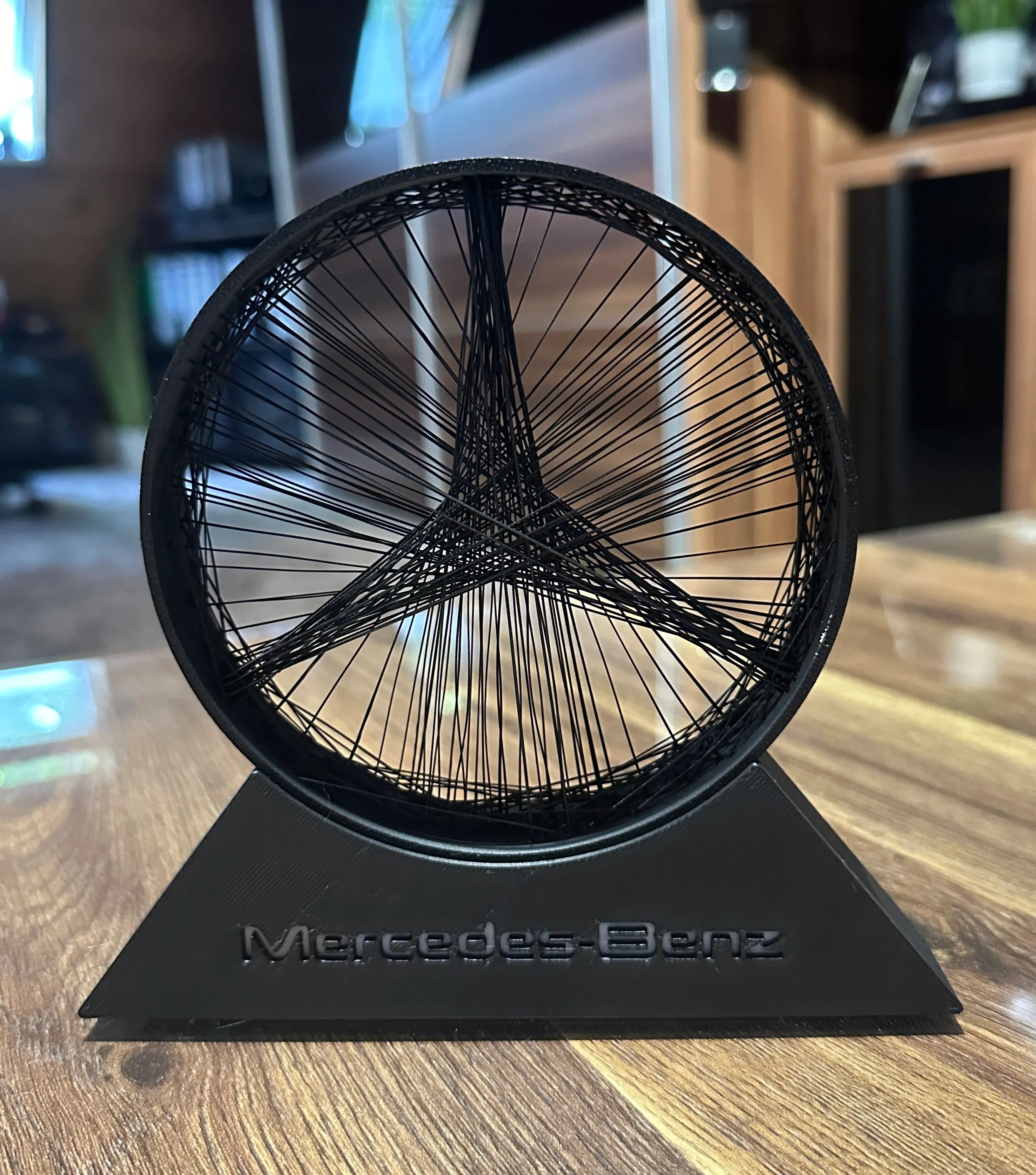 3D Printer Files | 3MF File | MERCEDES STRING-ART / DECORATION ...