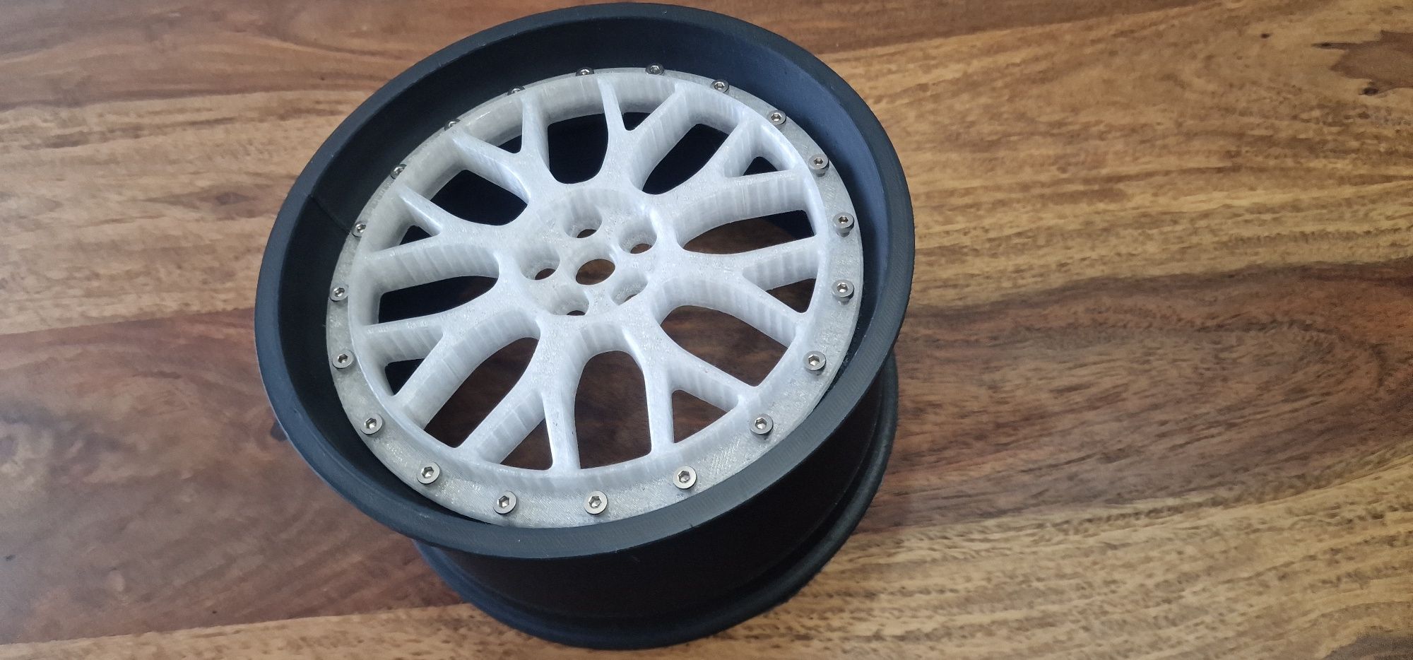 Design Wheels Kit of a three-piece rim in big 200mm diameter | 3D ...