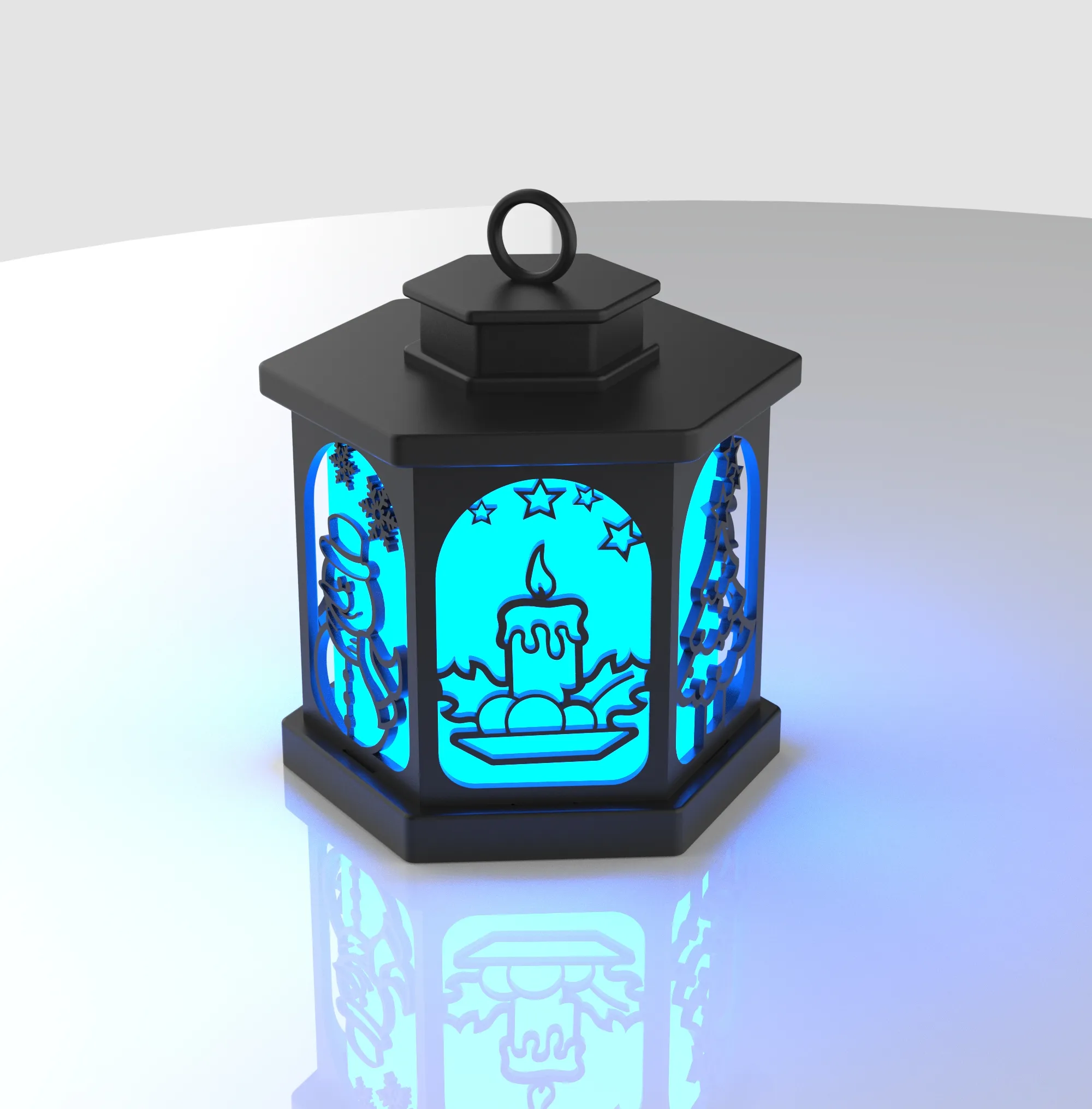 Home Decorations & Ornaments STL Download - 3D Christmas Lamp,Christmas ...