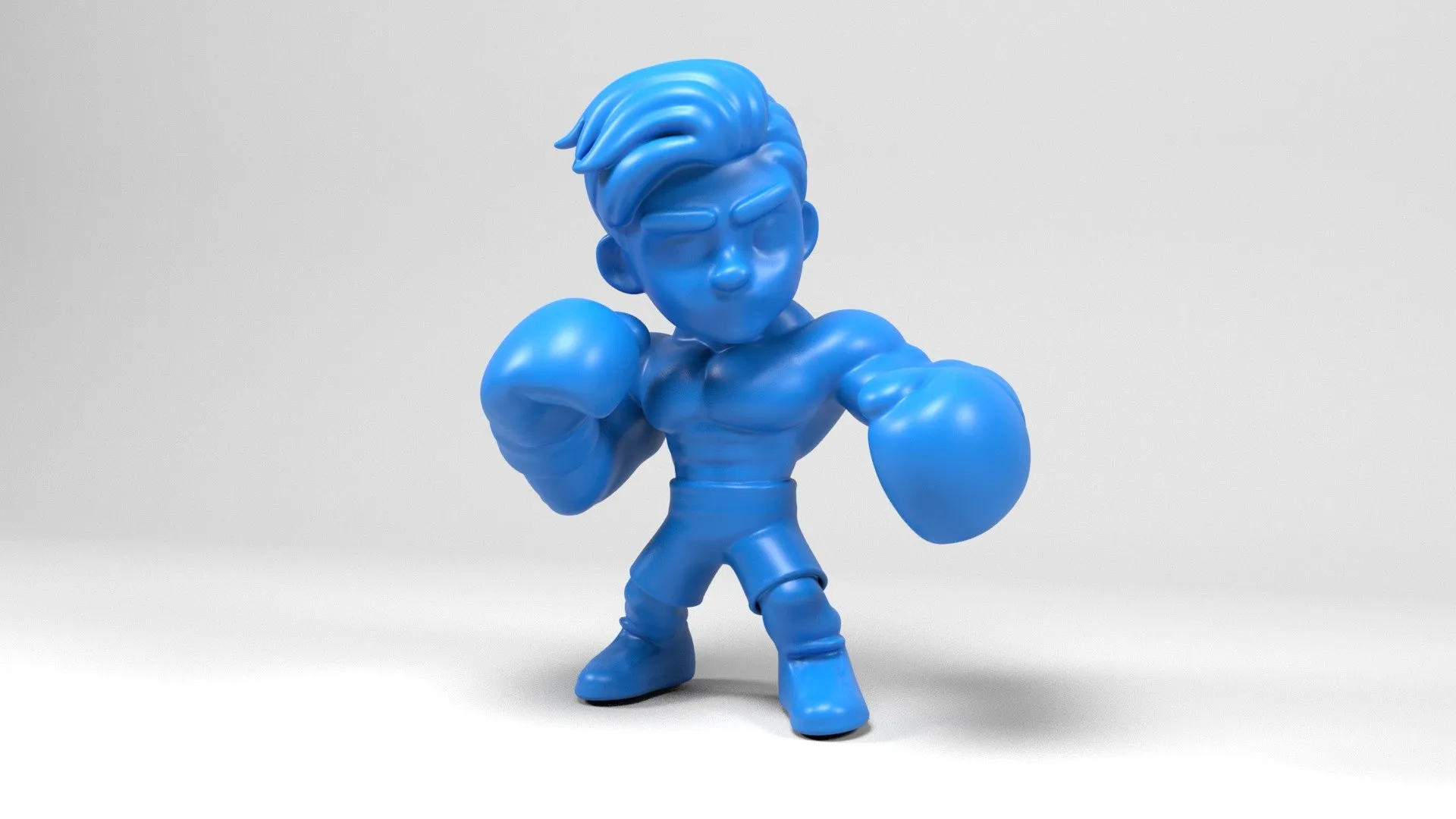 Characters & Creatures STL Descarga - Boxer figurine - 3D Everything