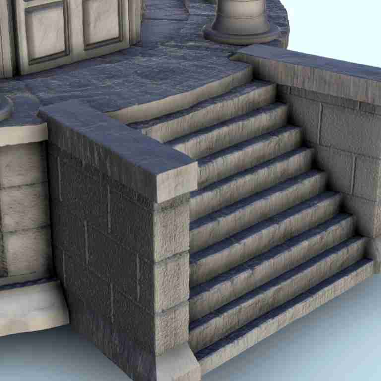 Rounded astar 17 - miniatures warhammer terrain scenery | 3D models ...