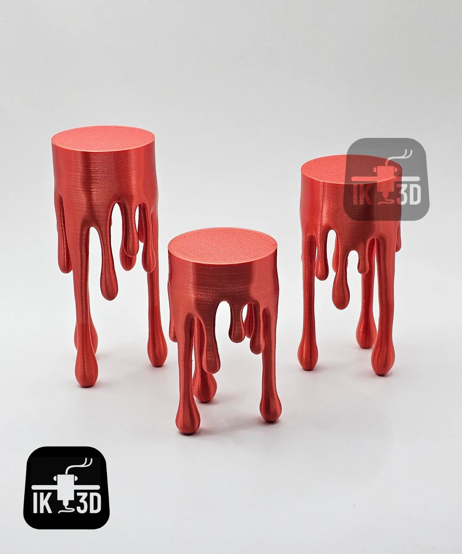 Other STL Download - Dripping Liquid Stands / No Supportsby IK3D