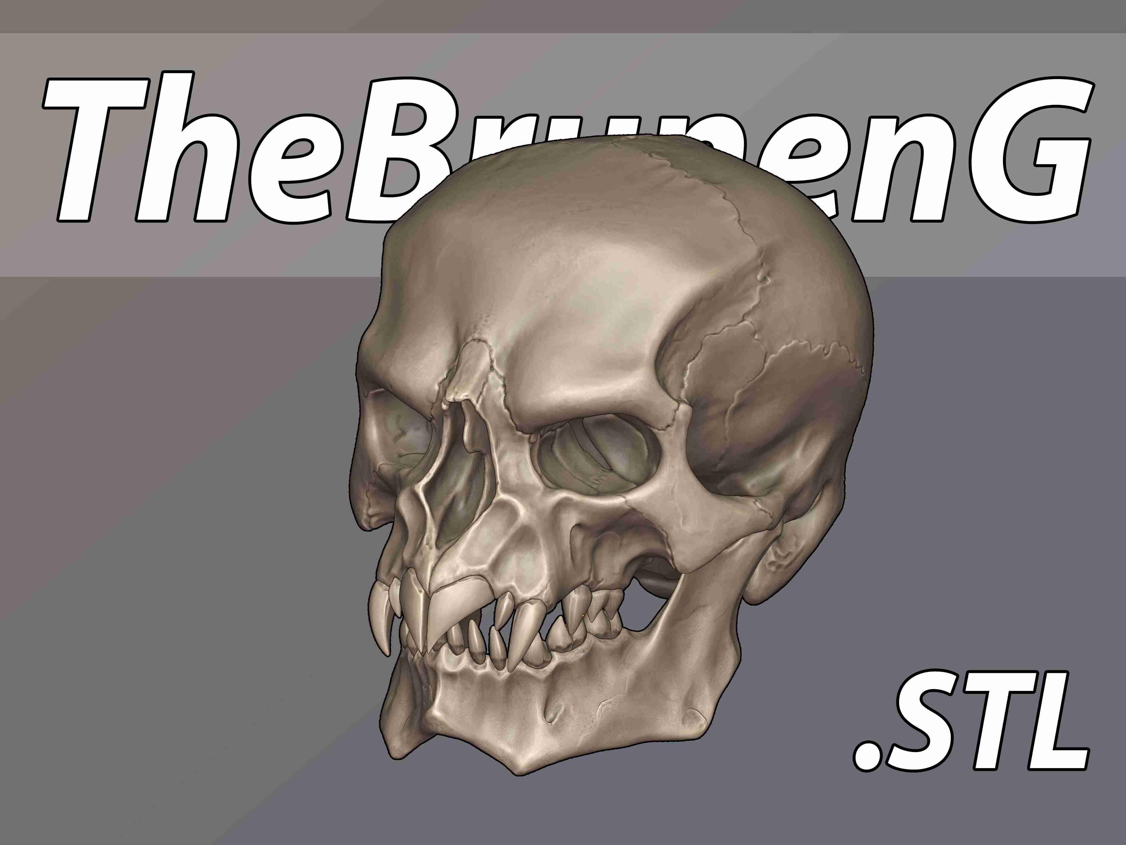 Vampire Monster Scull | 3D models download | Creality Cloud