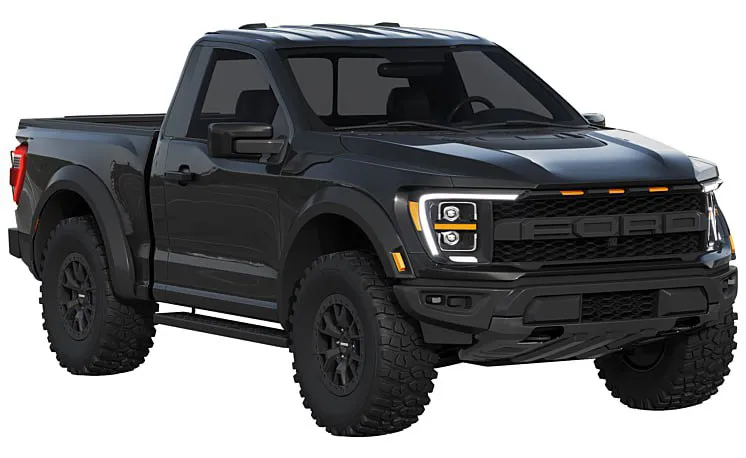 Vehicles & Machinery STL Download - Ford F-150 Raptor Regular cabby Davron