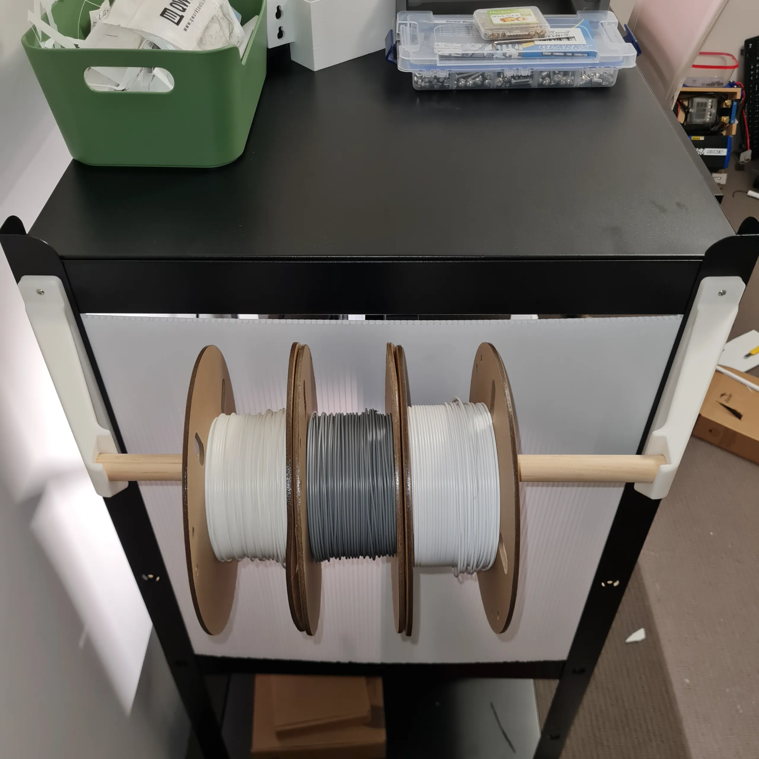 3D Printer Files | 3MF File | Wall Mounted Spool Holder | Creality Cloud