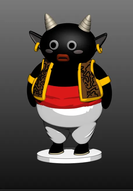 mr popo daima | 3D models download | Creality Cloud
