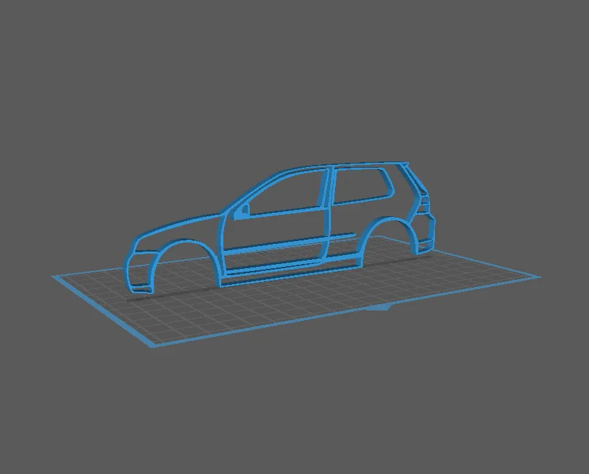 Volkswagen - Golf 4 | 3D models download | Creality Cloud