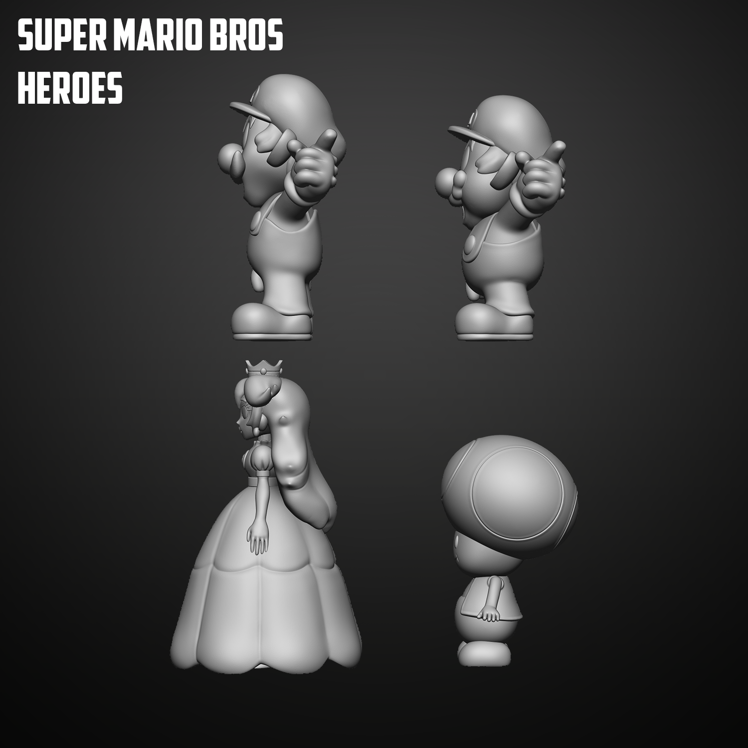 Super Mario / Héroes | 3D models download | Creality Cloud
