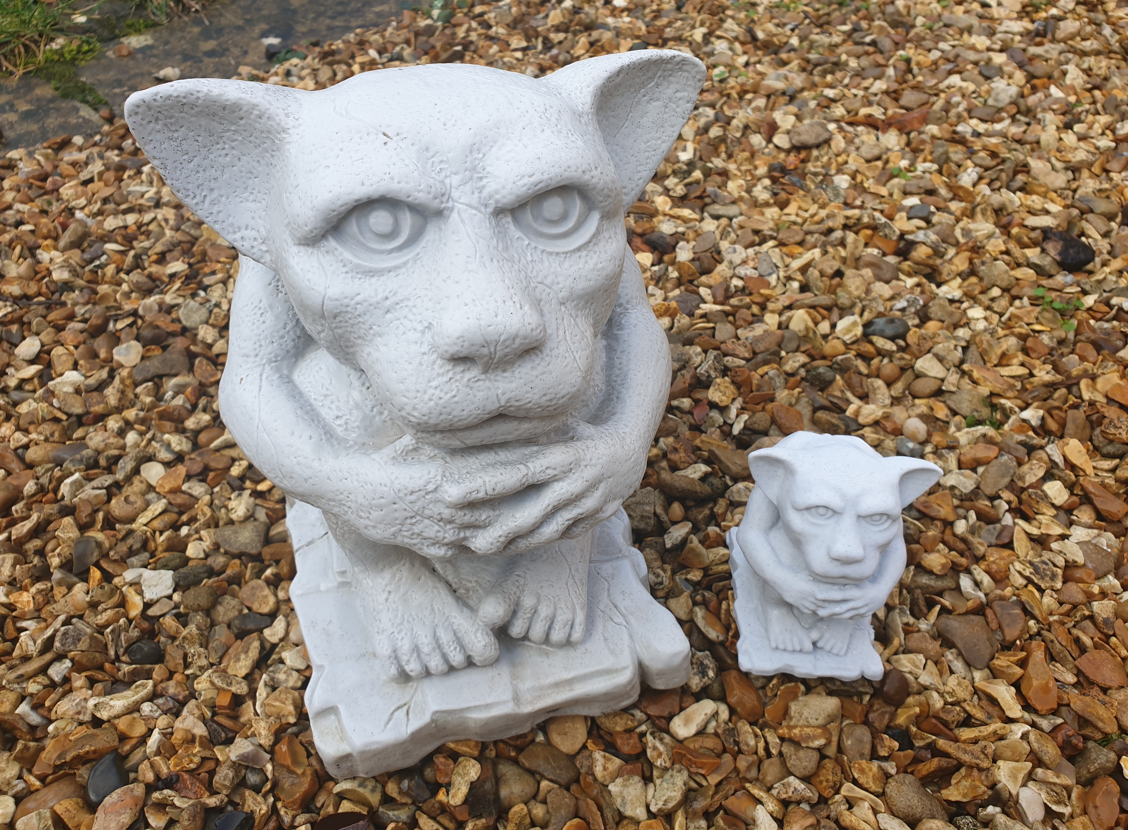 Trevor the Friendly Gargoyle Medieval Gothic Protector Demon | 3D ...