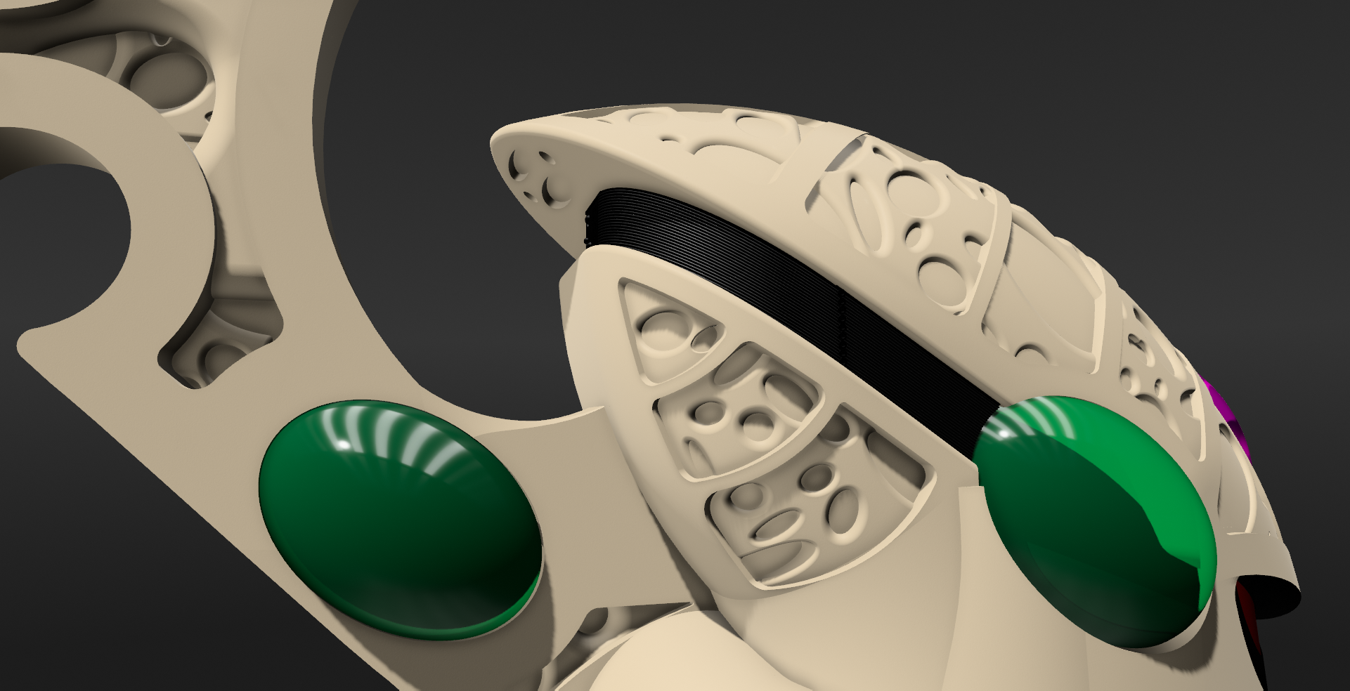 eldar bone helm | 3D-Modelle herunterladen | Creality Cloud