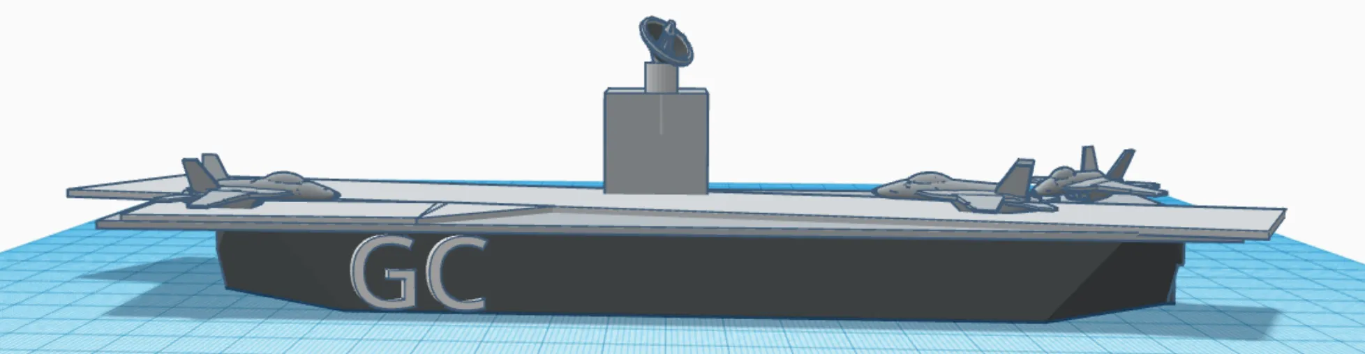 Free Drones & Aircraft STL Download - AIRCRAFT CARRIERby yellow_turTle_4
