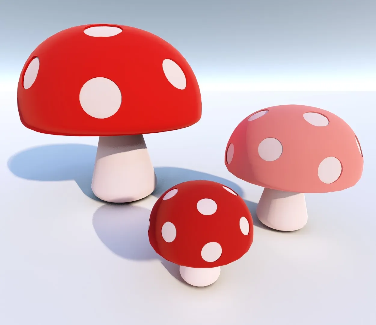 3D Printer Files | 3MF File | Triple mushroom decor | Creality Cloud