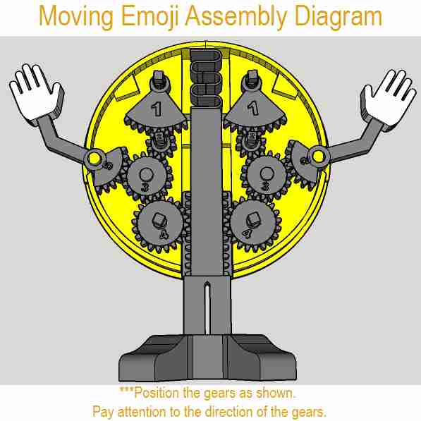MOVING EMOJI | 3D models download | Creality Cloud