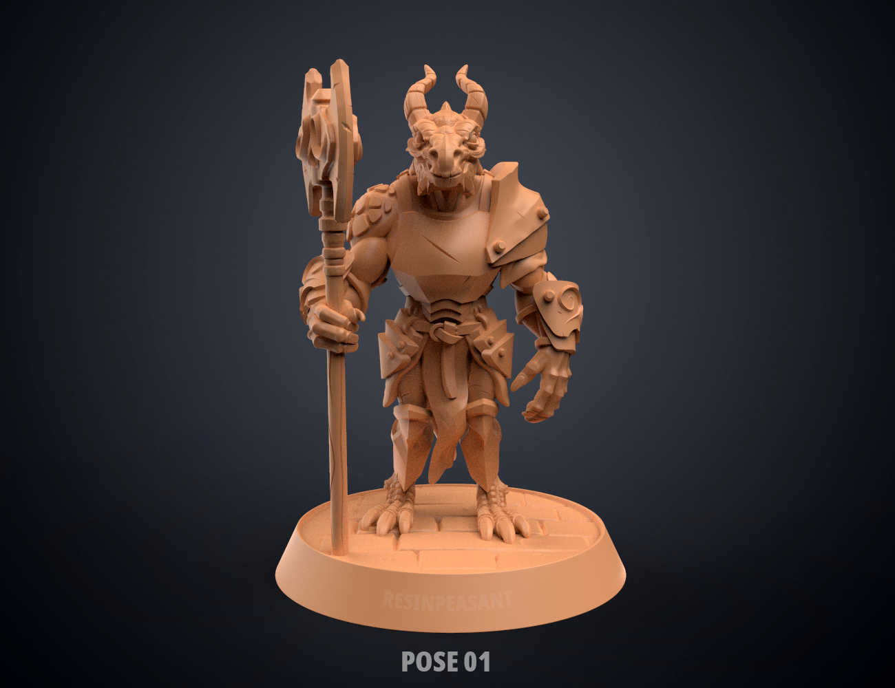 Dragonborn - DnD miniature | 3D models download | Creality Cloud