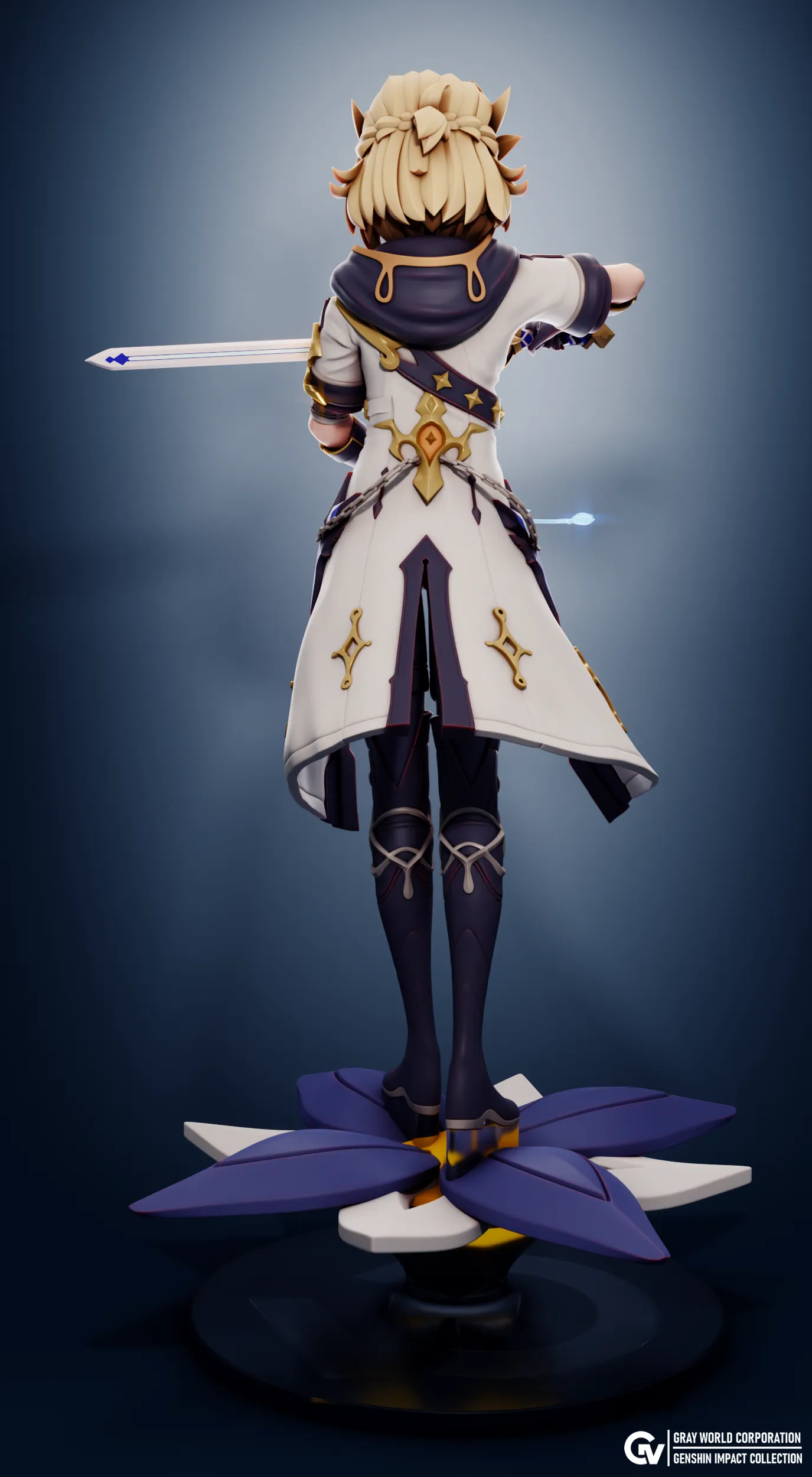 Albedo Chalk Prince 2 | Genshin Impact | 3D models download | Creality ...