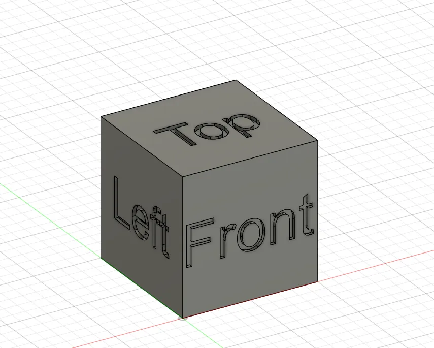 Free Test Models STL Download - 1x1 in Test Cube V2by Rina Dean Rade