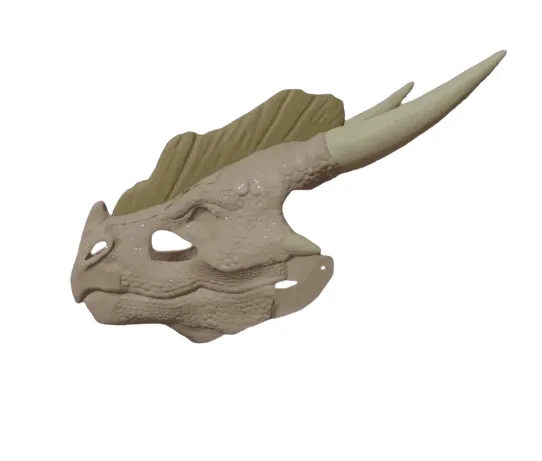 Cosplay STL Download - Sandwing Dragon Mask 3D Model STL Fileby Togepi ...