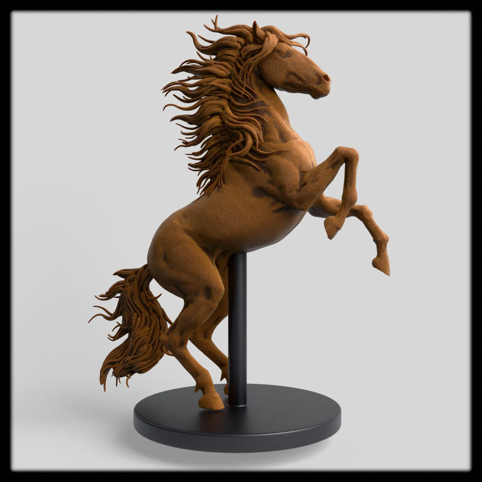 3D Printer Files | 3MF File | Horse Statue 3D Model - Elegant Equine ...