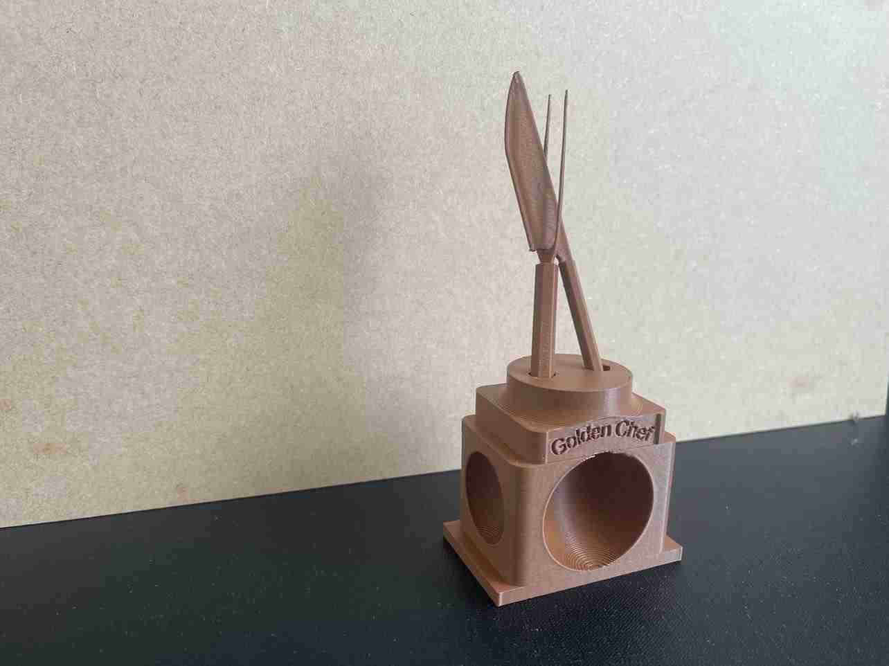 Golden Chef Trophy | 3D models download | Creality Cloud