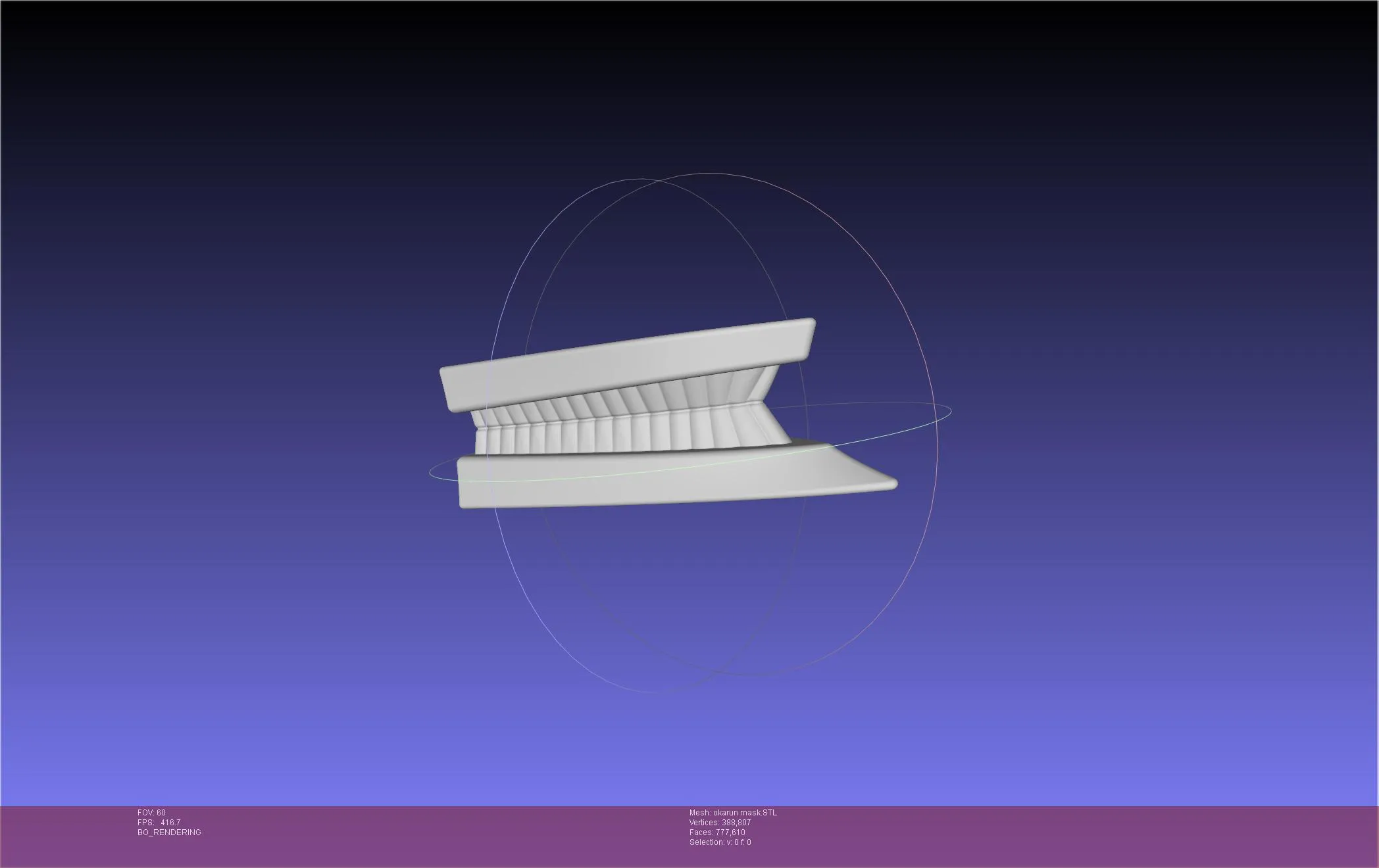 Dandadan Okarun Mask | 3D models download | Creality Cloud