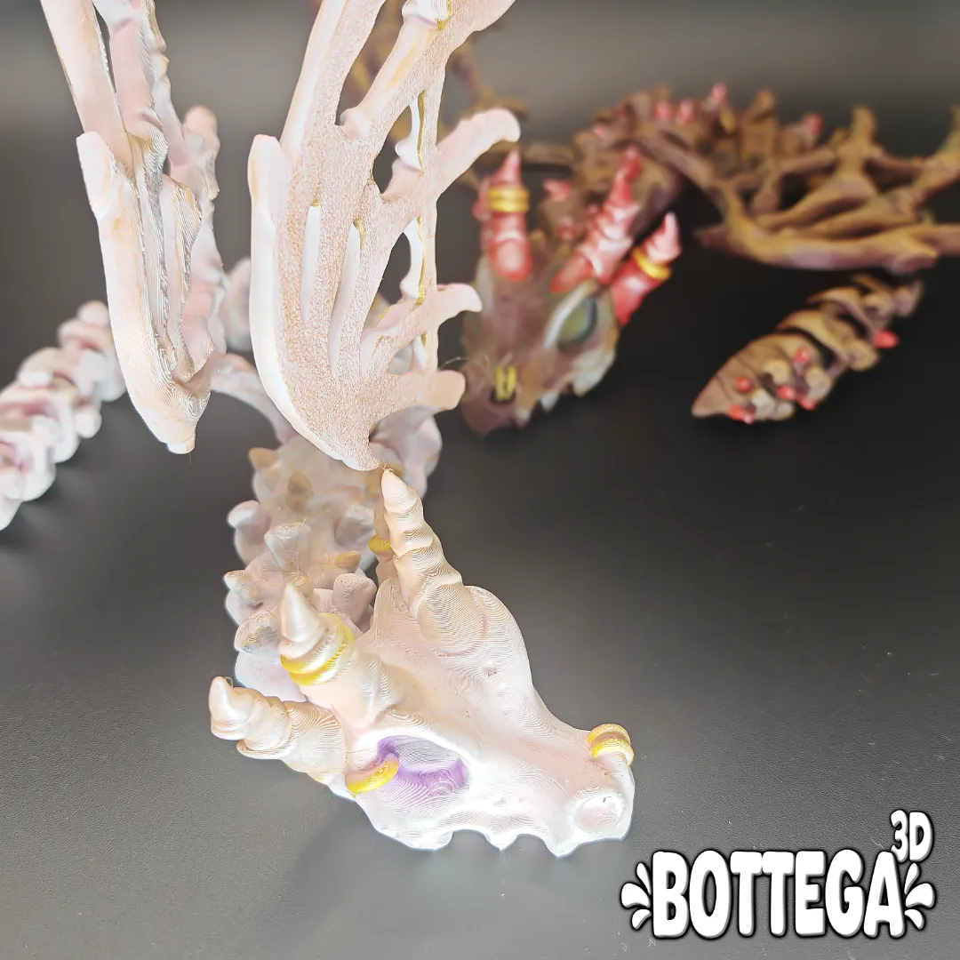 Characters & Creatures STL Download - MORTE, the necromancer Dragonby NozzleNook bottega3d