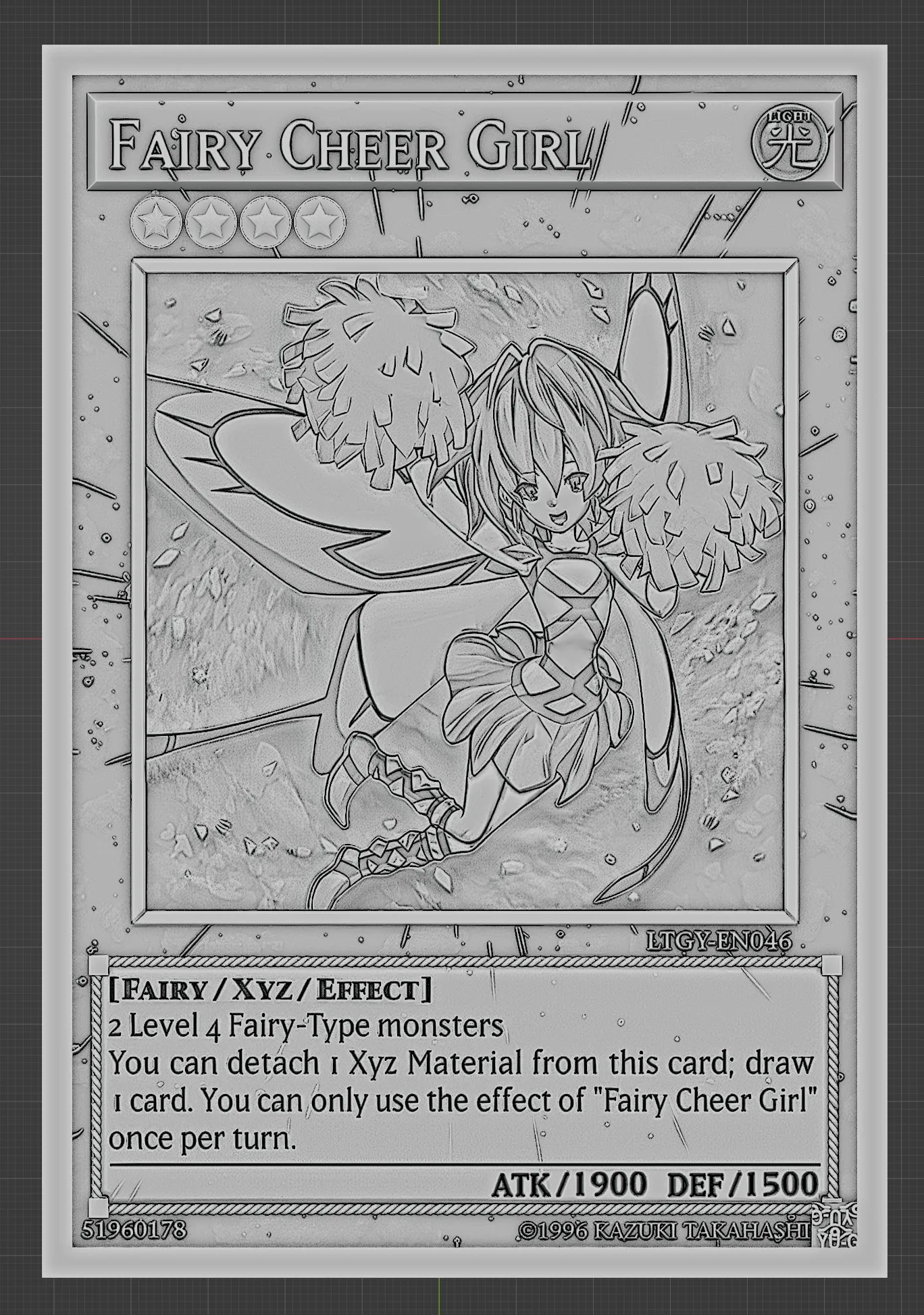3D Printer Files | 3MF File | Fairy Cheer Girl - yu-gi-oh! | Creality Cloud