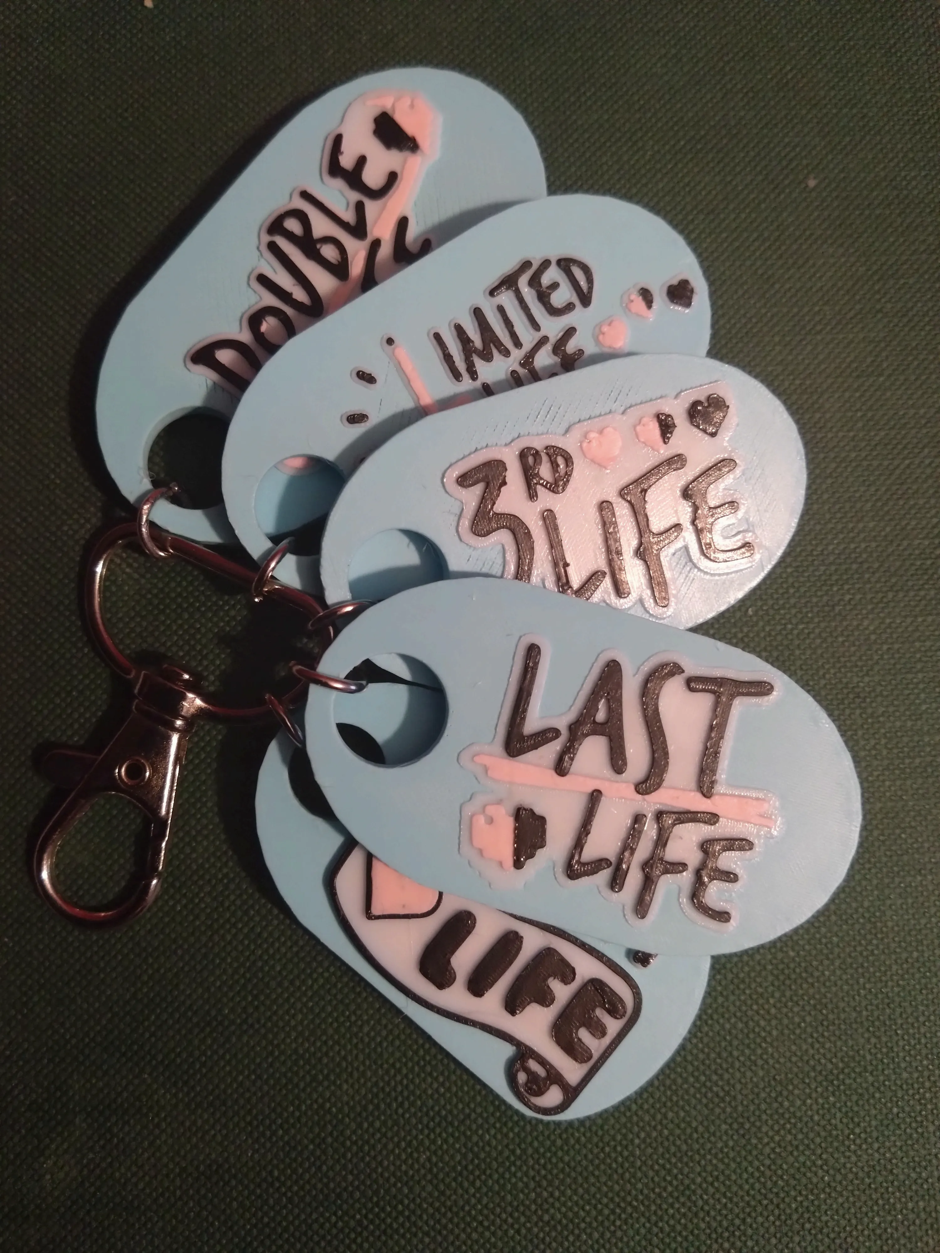 3D Printer Files | 3MF File | Life SMP Series Charms | Creality Cloud