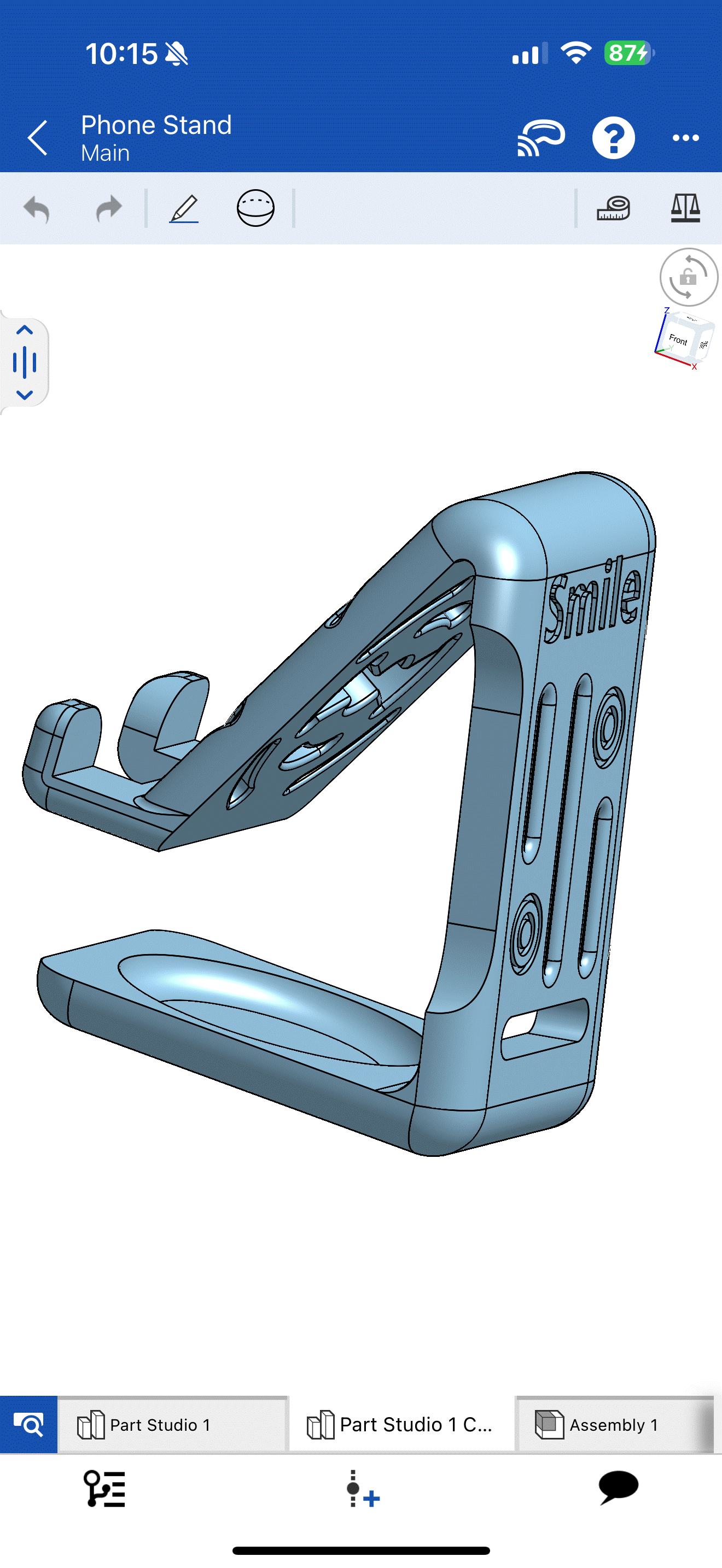 3D Printer Files | 3MF File | Mobile Phone Stand | Creality Cloud