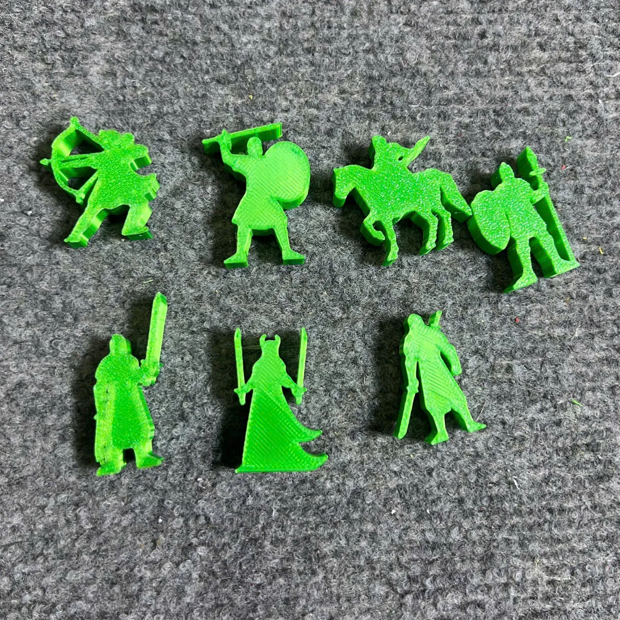 3D Printer Files | 3MF File | Warrior tokens - supportless ...