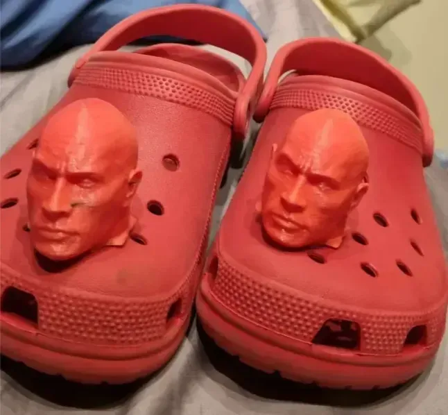 Jewelry & Accessories STL Download - Dwayne "The Croc" Johnson Shoe ...