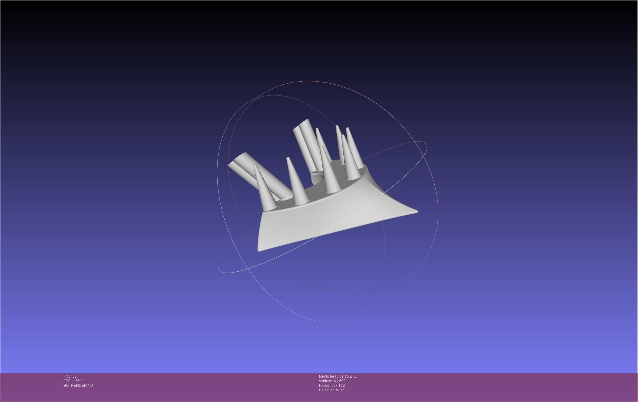 Chainsaw Man head printable assembly | 3D models download | Creality Cloud