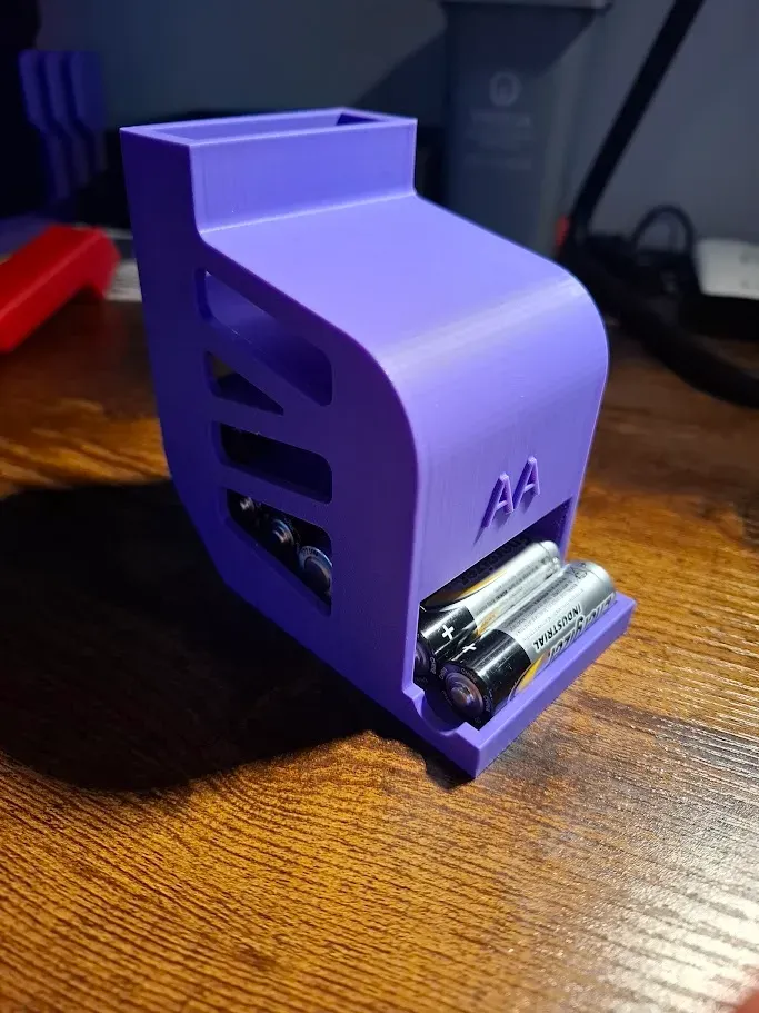 3D Printer Files | 3MF File | AA Battery holder | Creality Cloud