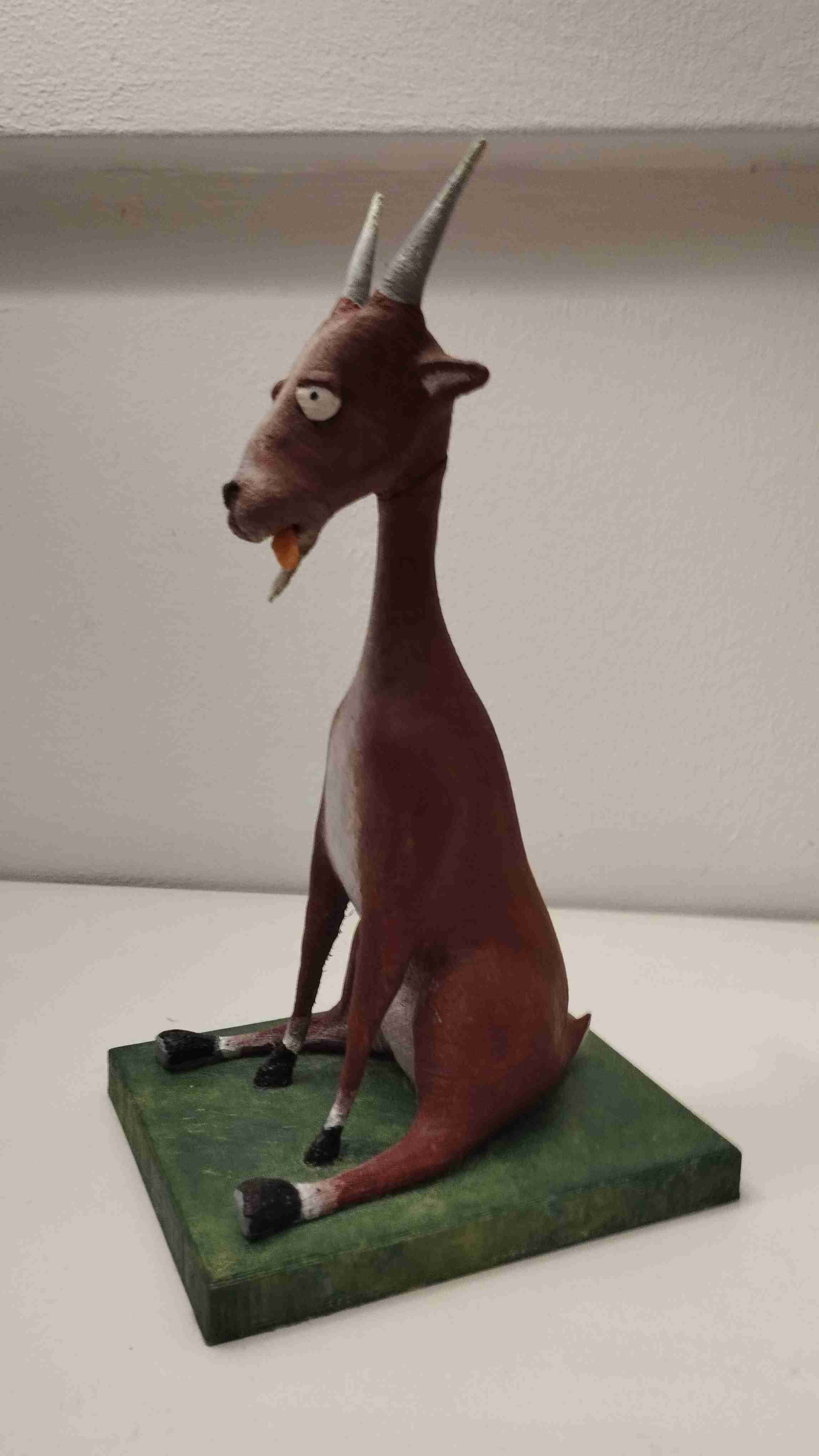 CRAZY GOAT CARTOON. ARTICULATE | 3D models download | Creality Cloud