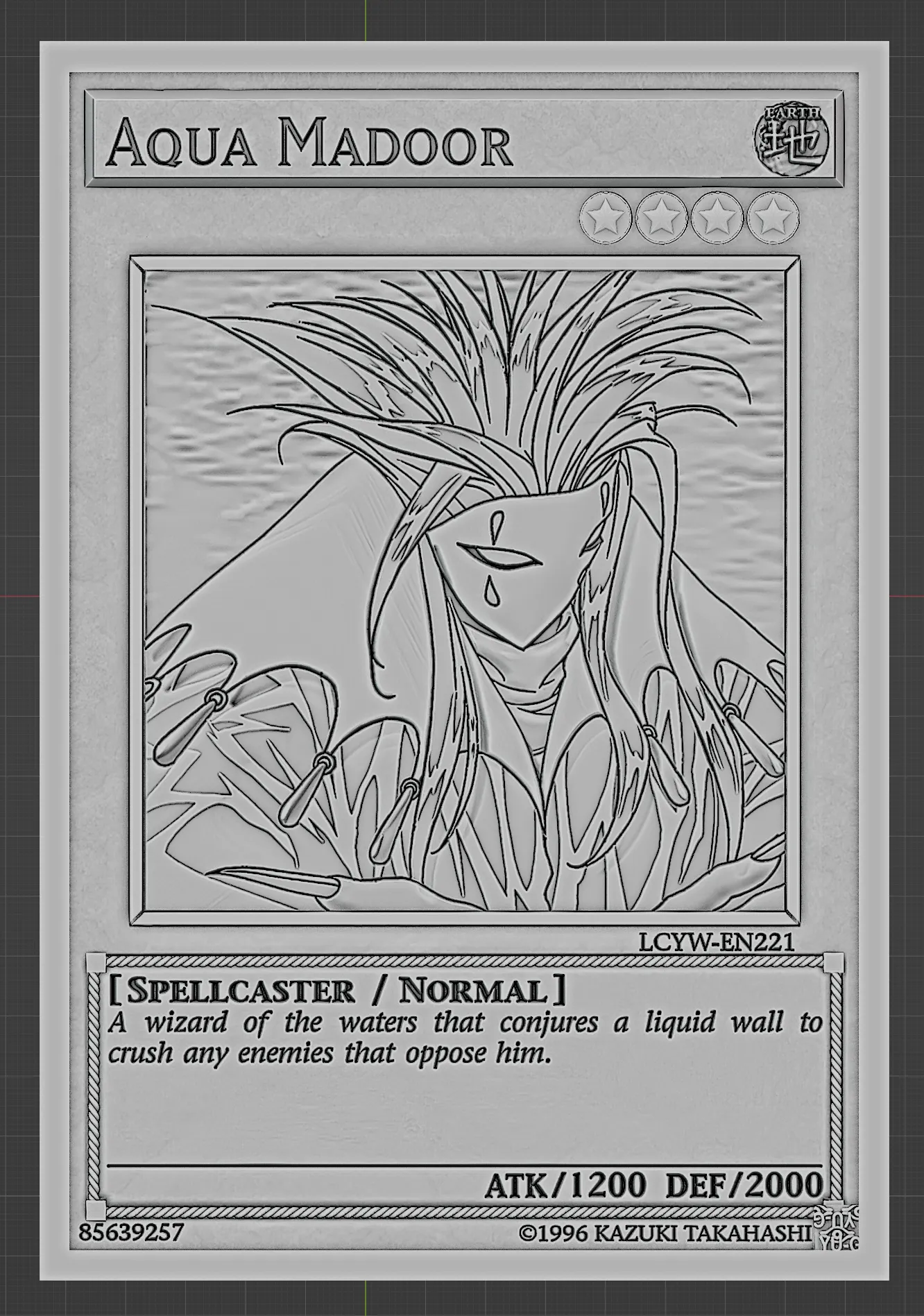 Other STL Download - Aqua Madoor - yu-gi-oh!by Wsonuchiha3D