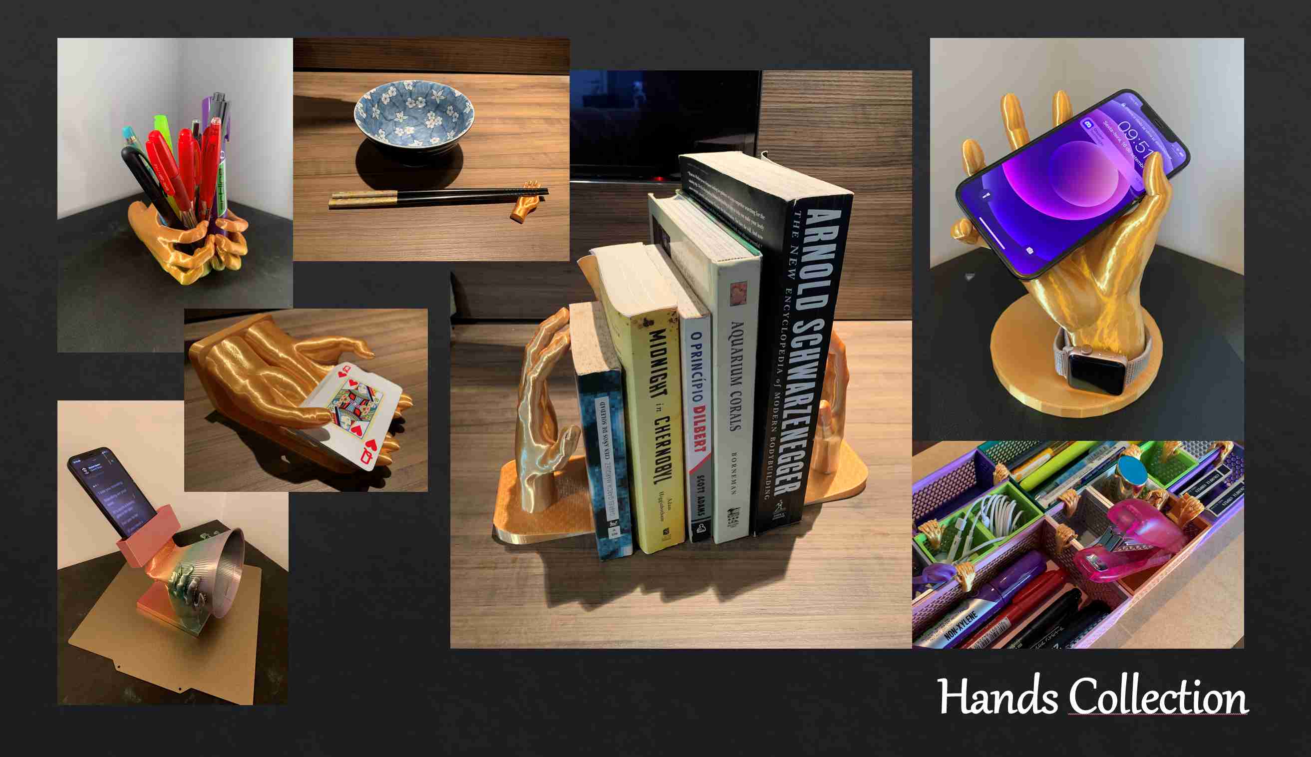 Hand Bookend | 3D models download | Creality Cloud