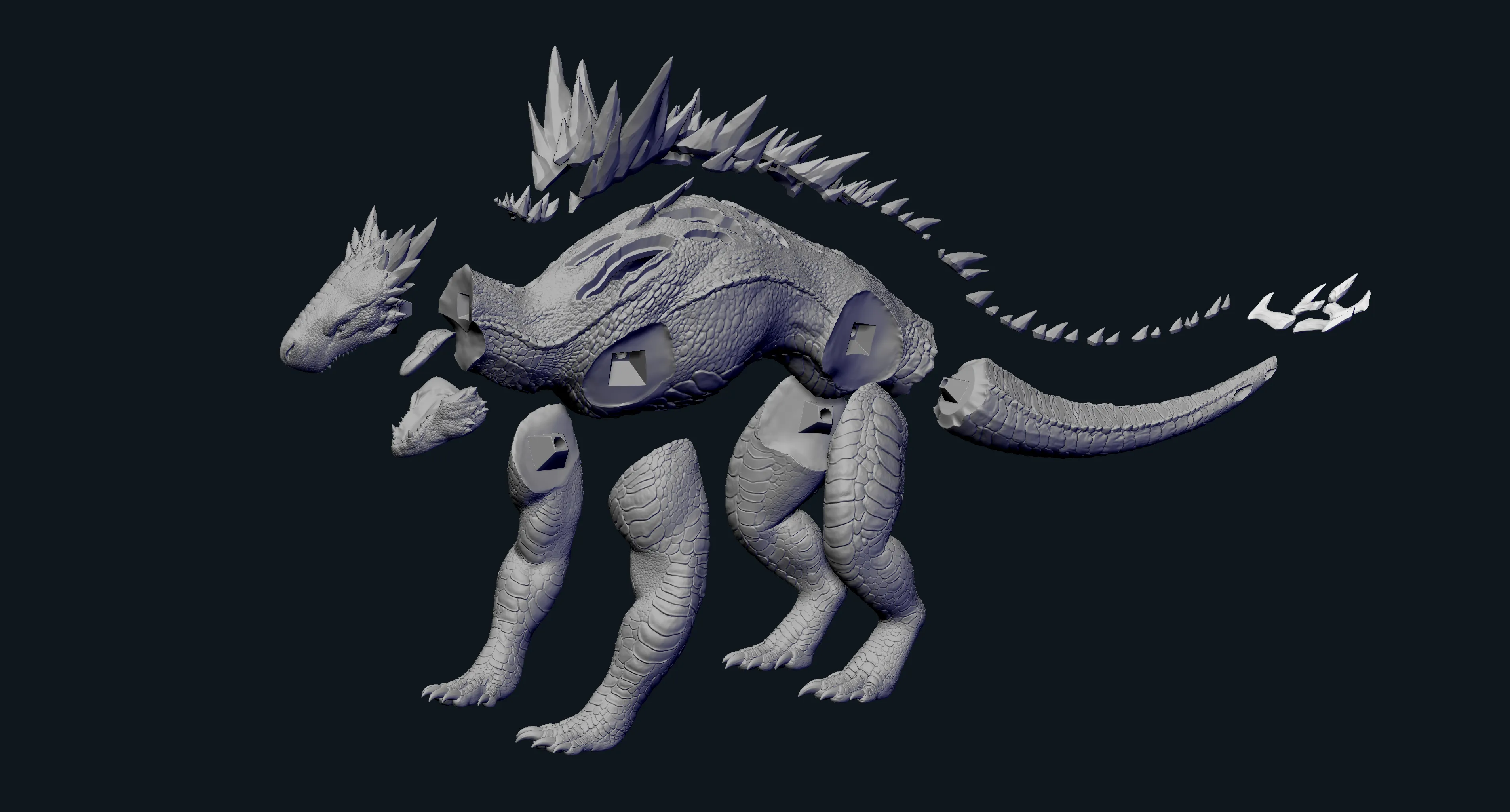 Characters & Creatures STL Download - SHIMO the new empire 3D Models to ...