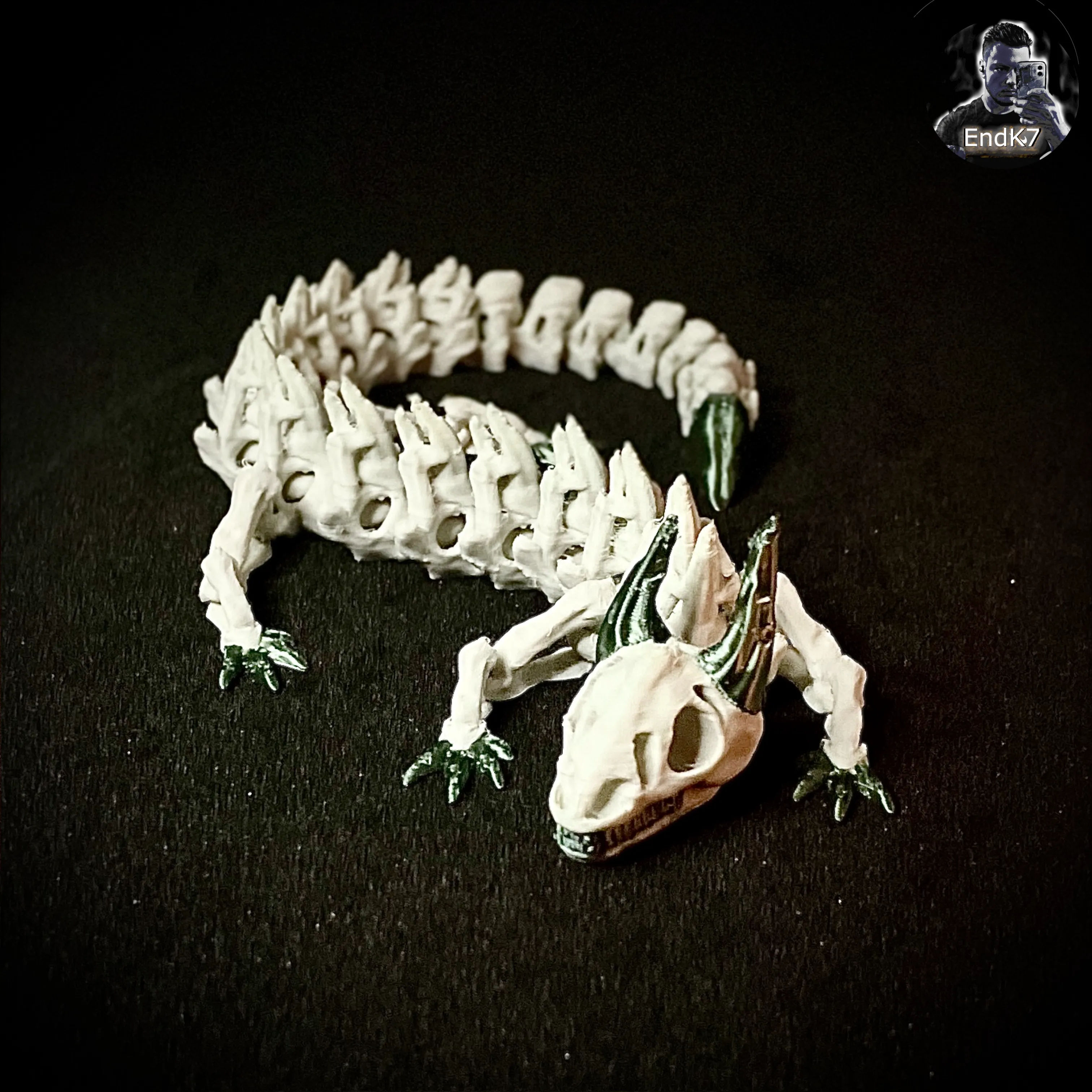 Other STL Download - Skeleton Dragon - Articulated - Print in Place ...
