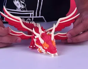 Characters & Creatures STL Download - Articulated Dragonby DRAKLORN